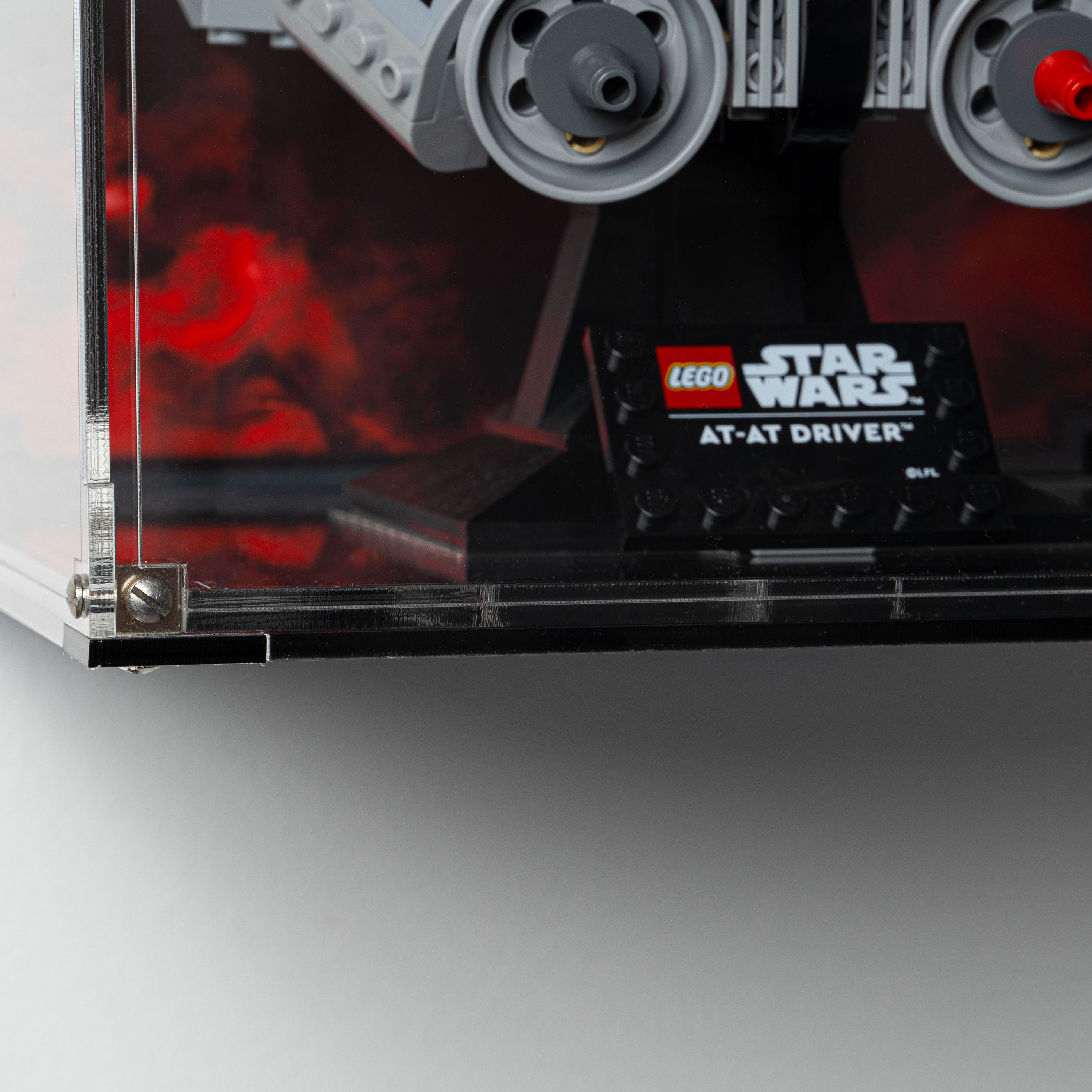 Wall-Mounted Display Case for LEGO® Star Wars: AT-AT Driver Helmet (75 ...