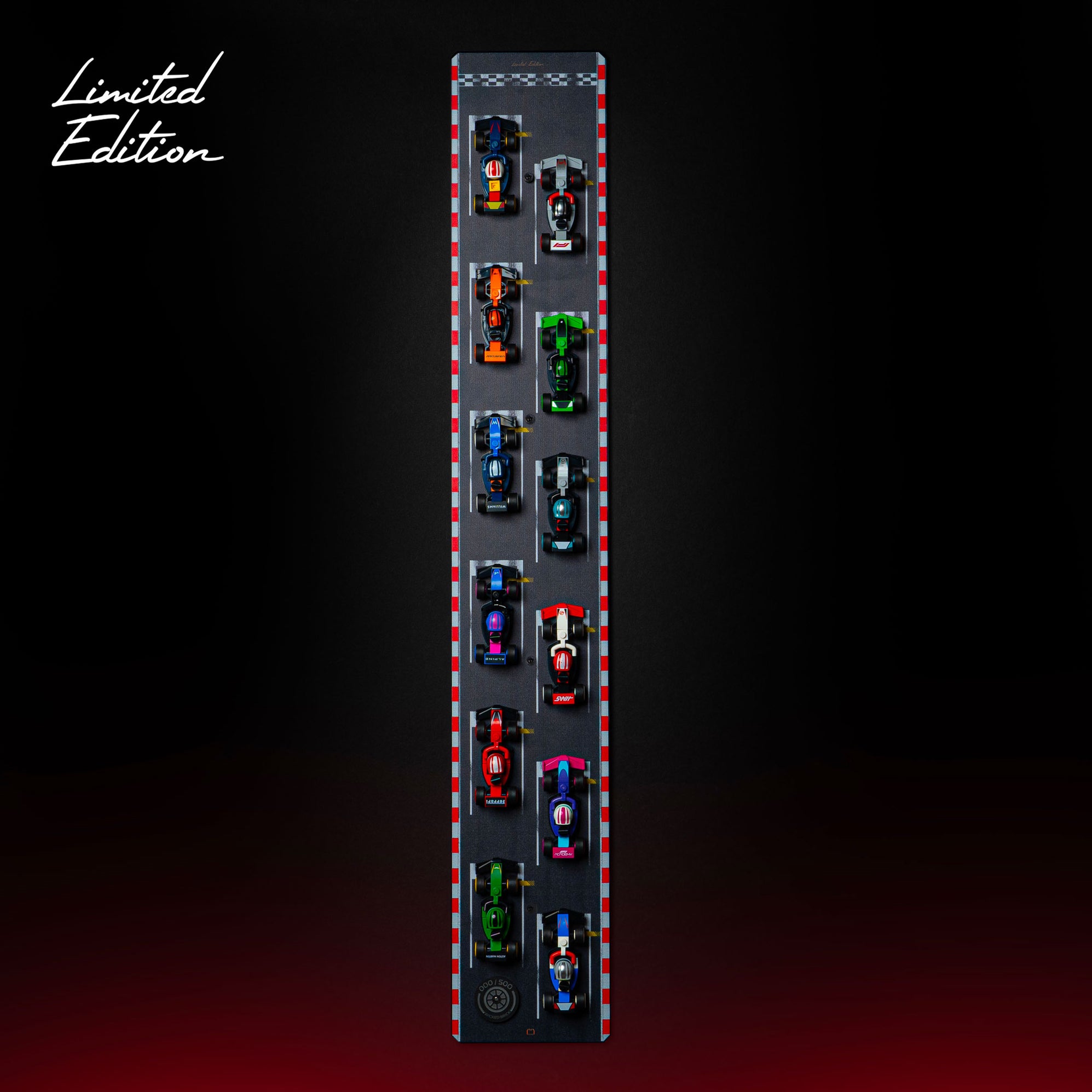 Limited Edition Wall Mounted Display Stand for LEGO® F1® Collectible R ...