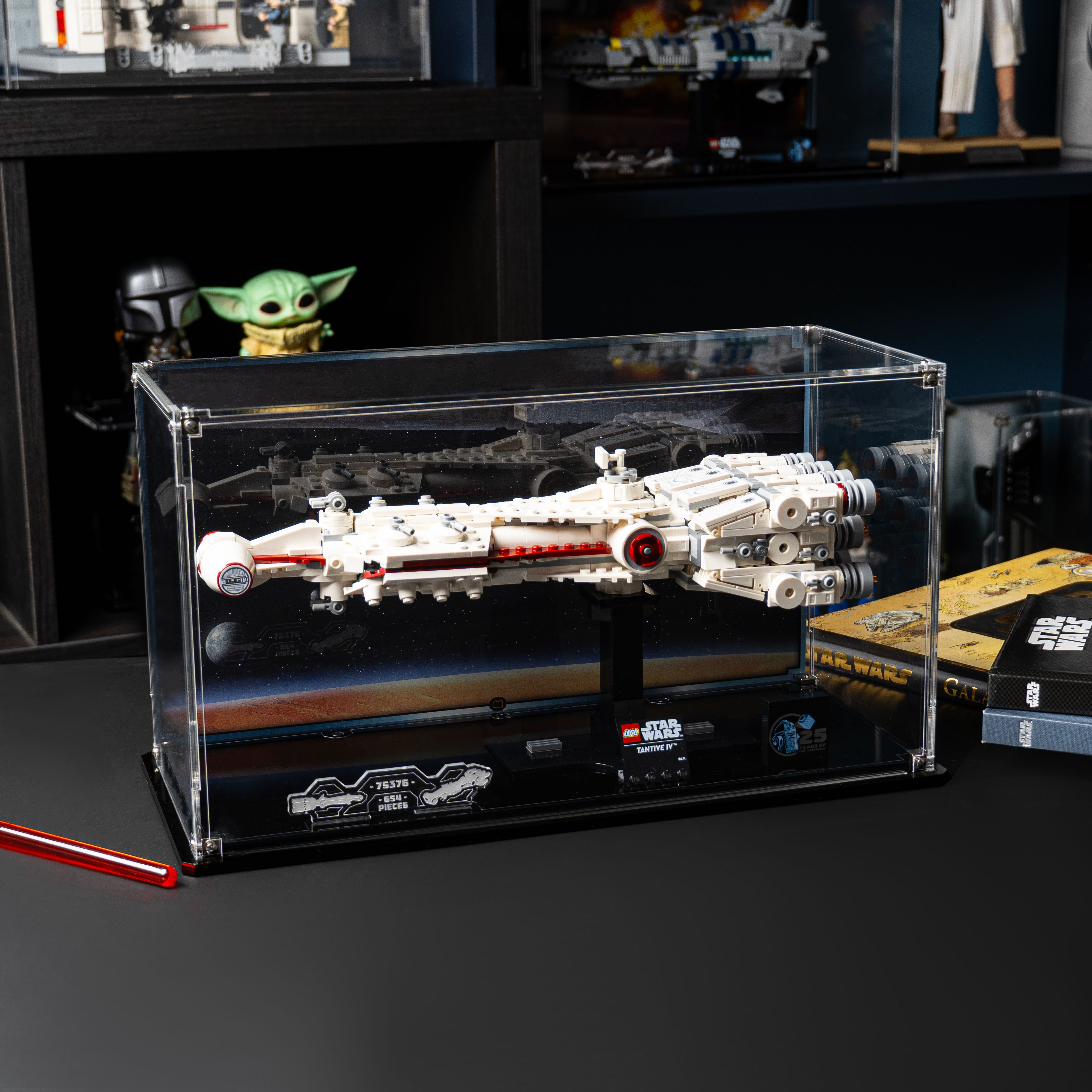 Display Case for LEGO® Star Wars™ Tantive IV™ (75376) — Wicked Brick