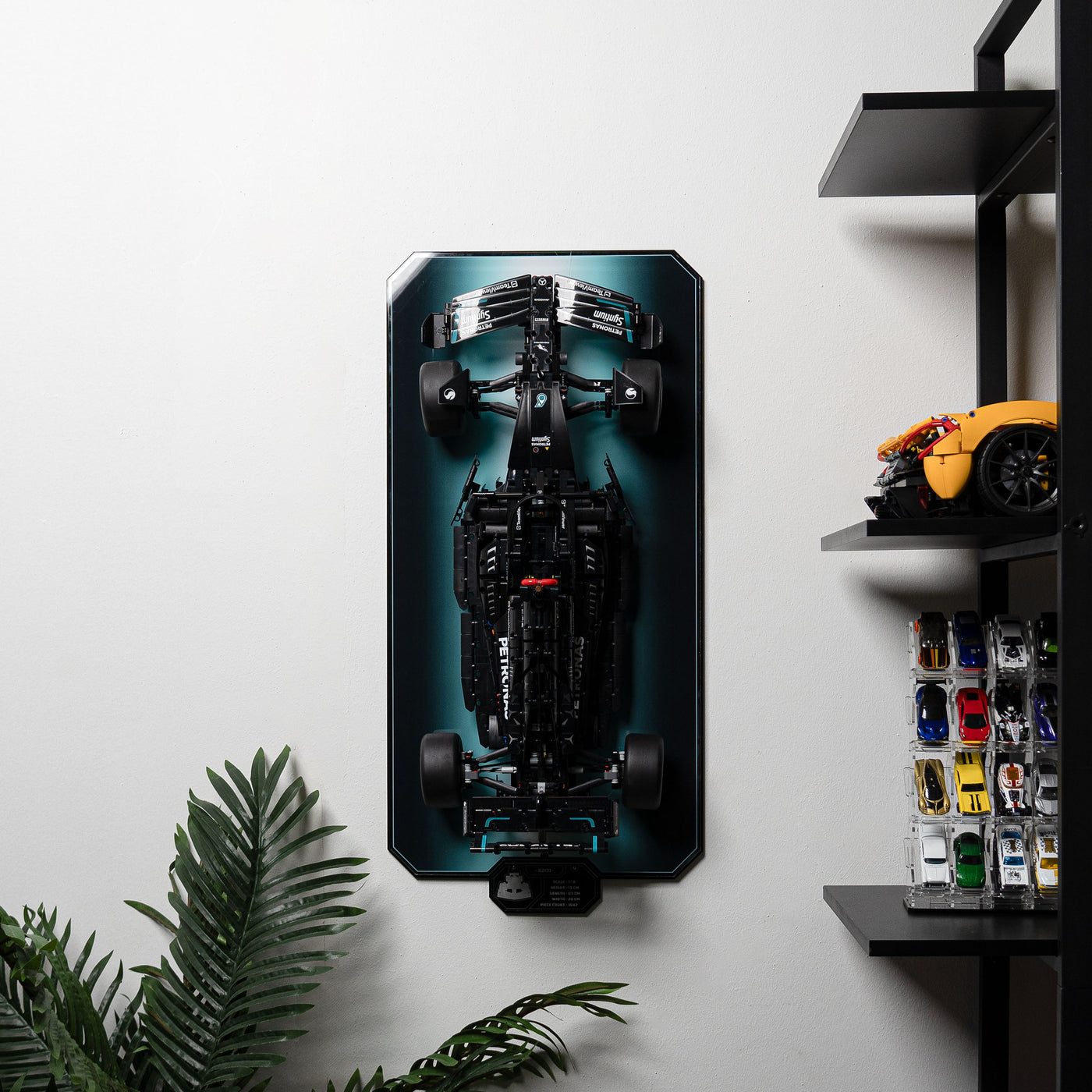 Wall Mounted Display Stand for LEGO® Technic™ Mercedes-AMG F1 W14 E (4 ...