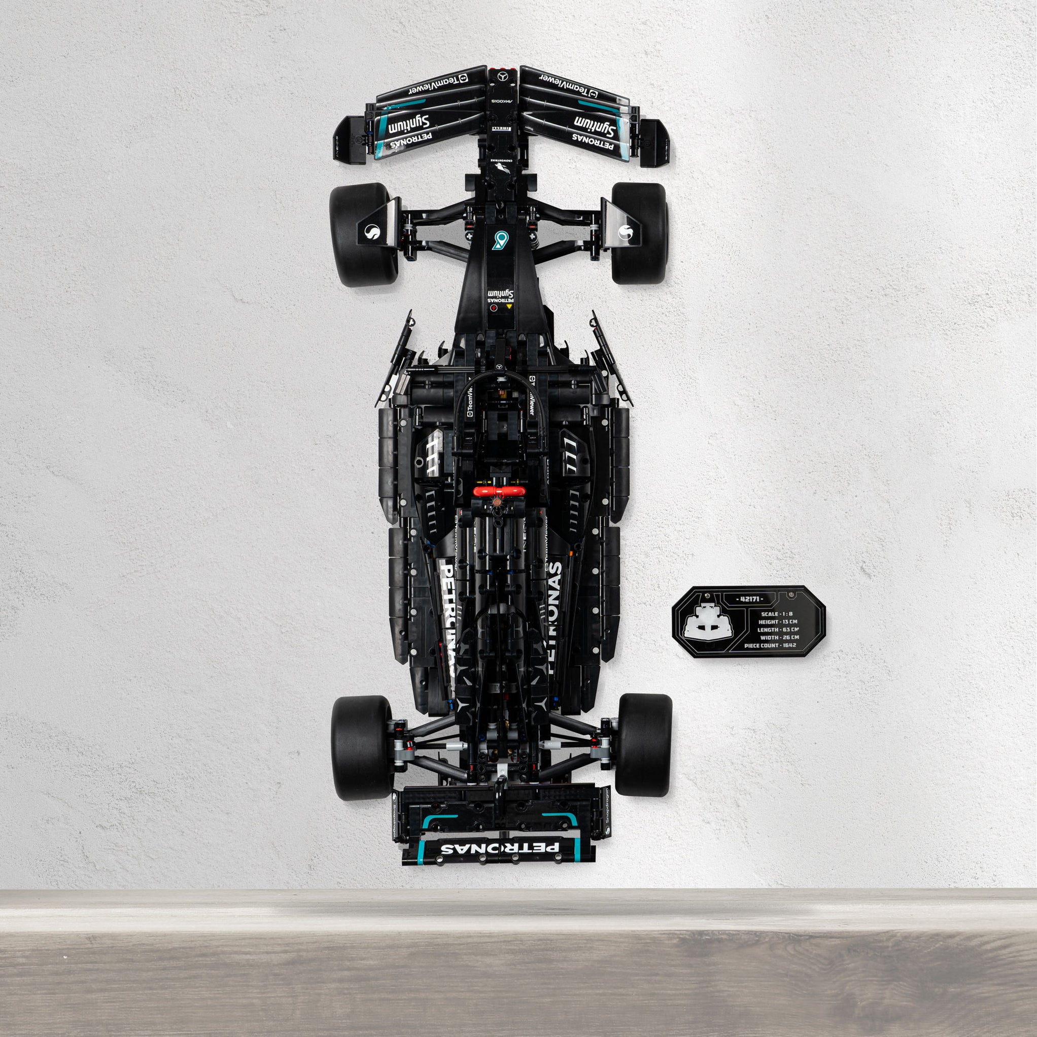 Wall Mounted Display Stand for LEGO® Technic™ Mercedes-AMG F1 W14 E (4 ...