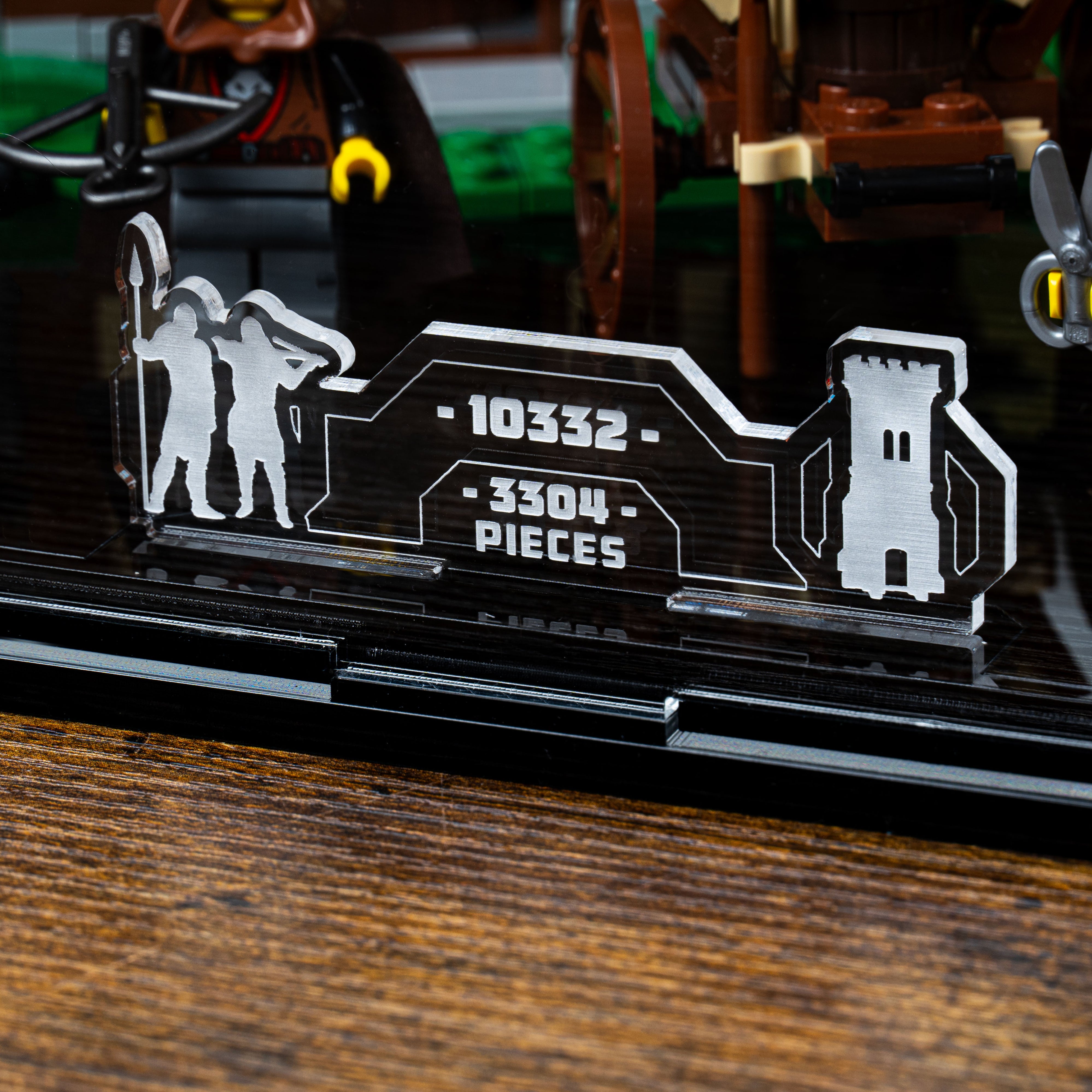 Display Case for LEGO® Icons Medieval Town Square (10332) — Wicked Brick