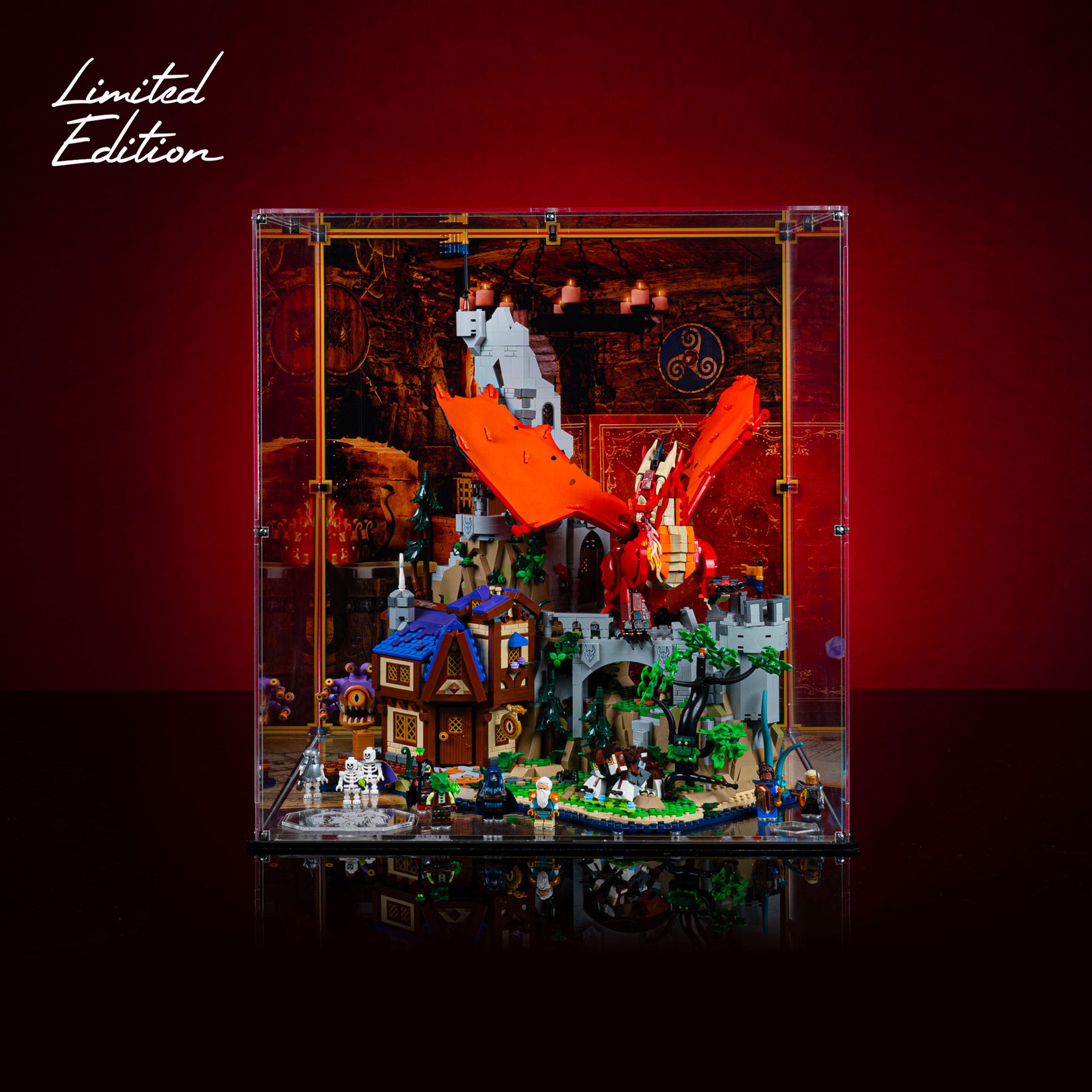 Limited Edition Display Case for LEGO® Dungeons & Dragons (21348 ...