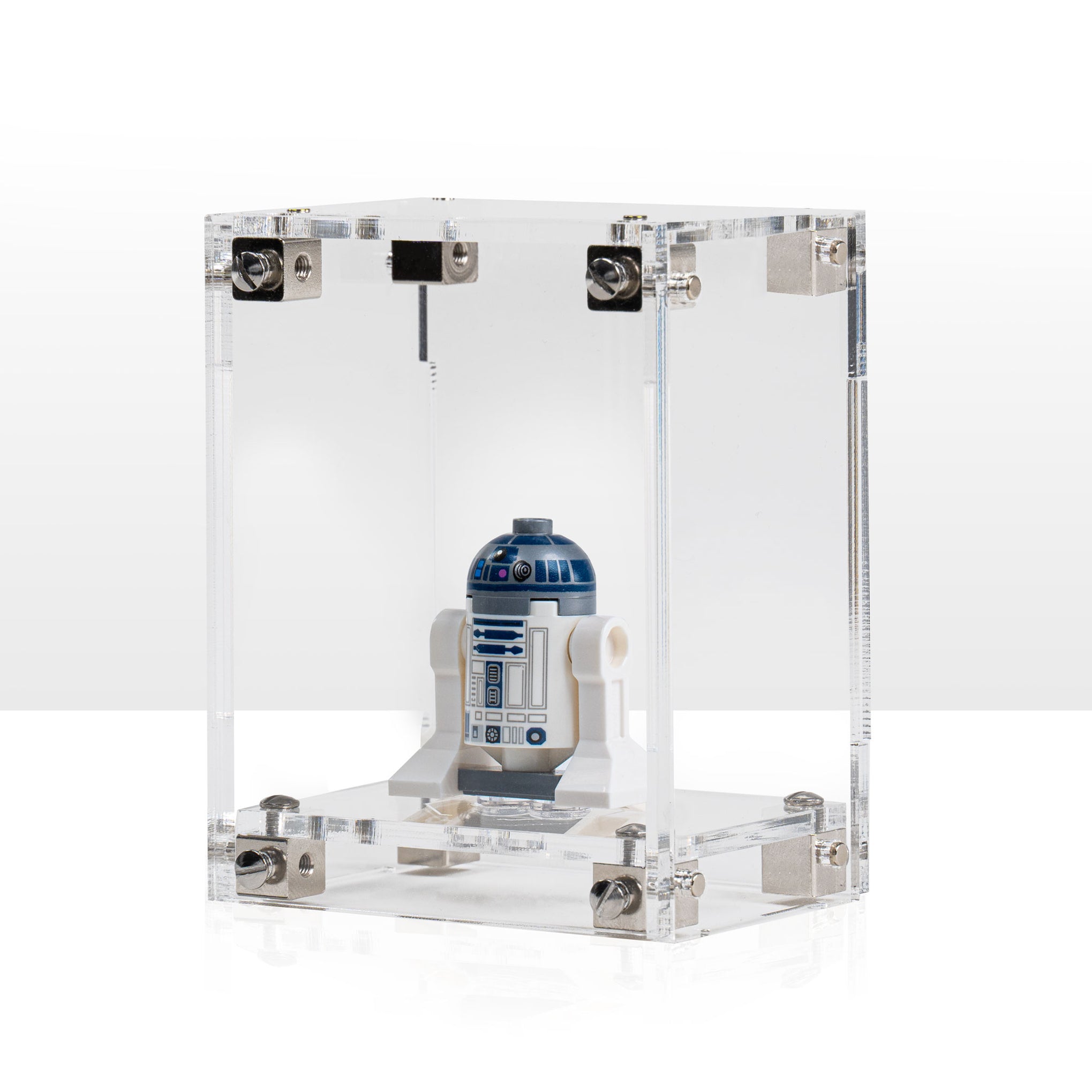 Clear Modular Display Case for LEGO® Minifigure — Wicked Brick