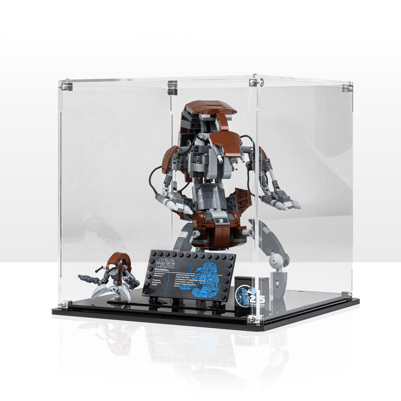 Display Case for LEGO® Star Wars Droideka (75381) — Wicked Brick