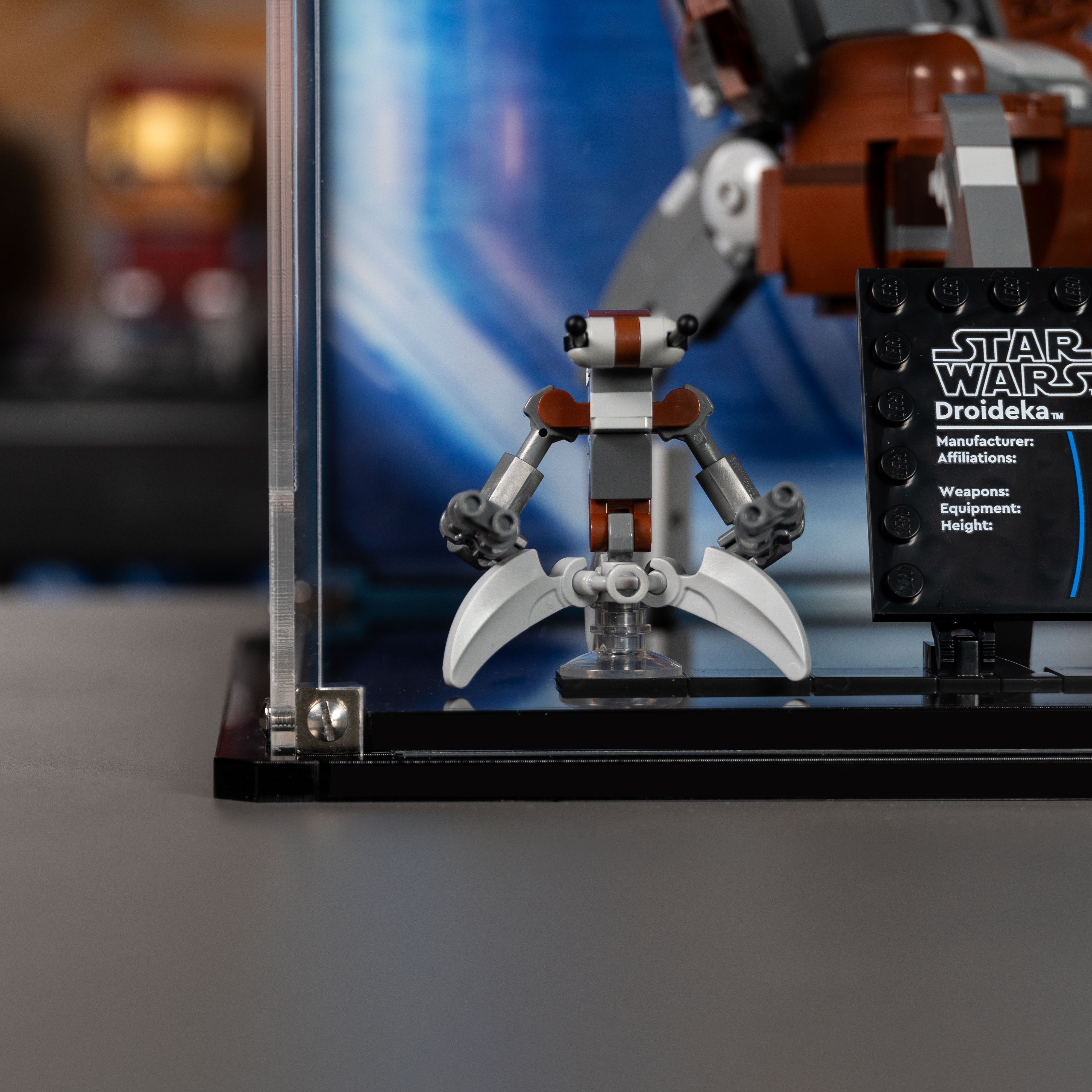 Display Case for LEGO® Star Wars Droideka (75381) — Wicked Brick