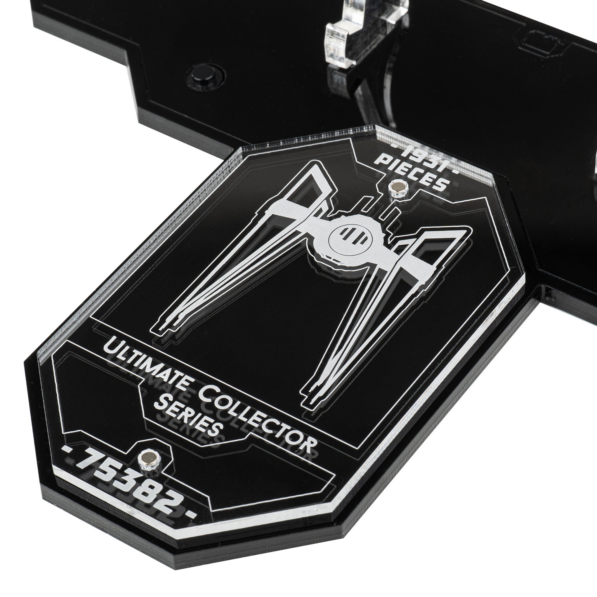 Display Stand for LEGO® Star Wars TIE Interceptor™ (75382) — Wicked Brick