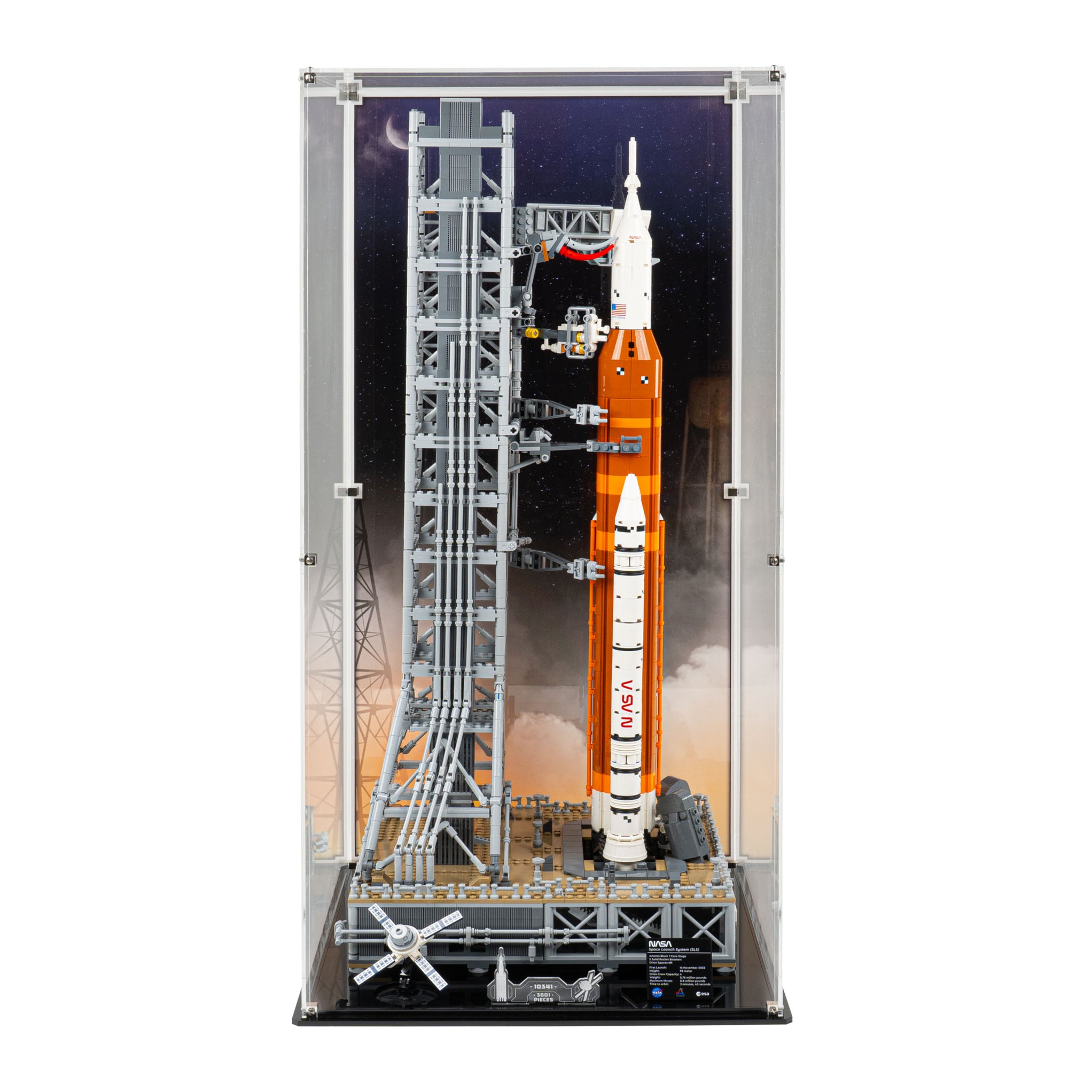 Display Case for LEGO Icons NASA Artemis Space Launch System (10341 ...