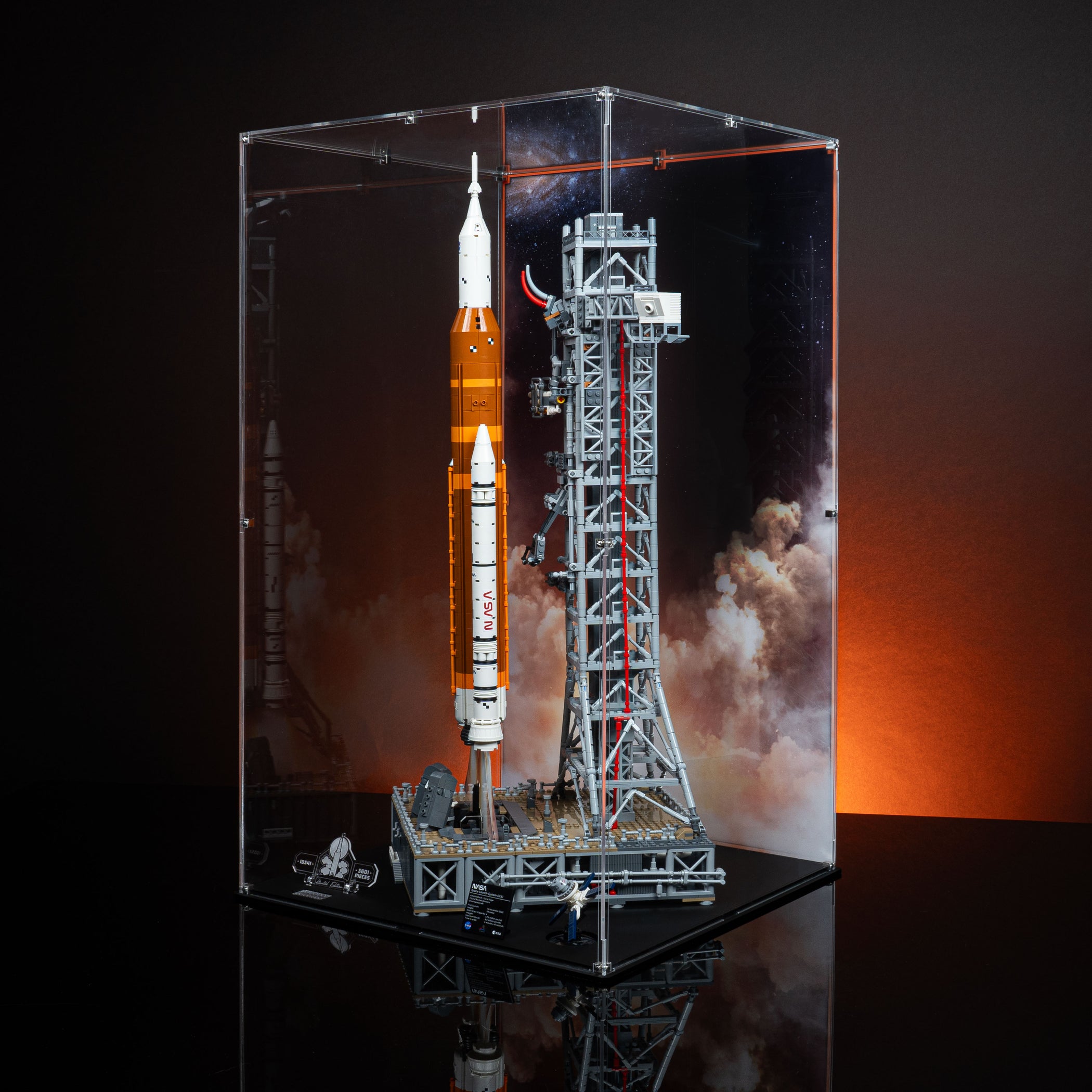 Display Case for LEGO Icons NASA Artemis Space Launch System 10341 ...
