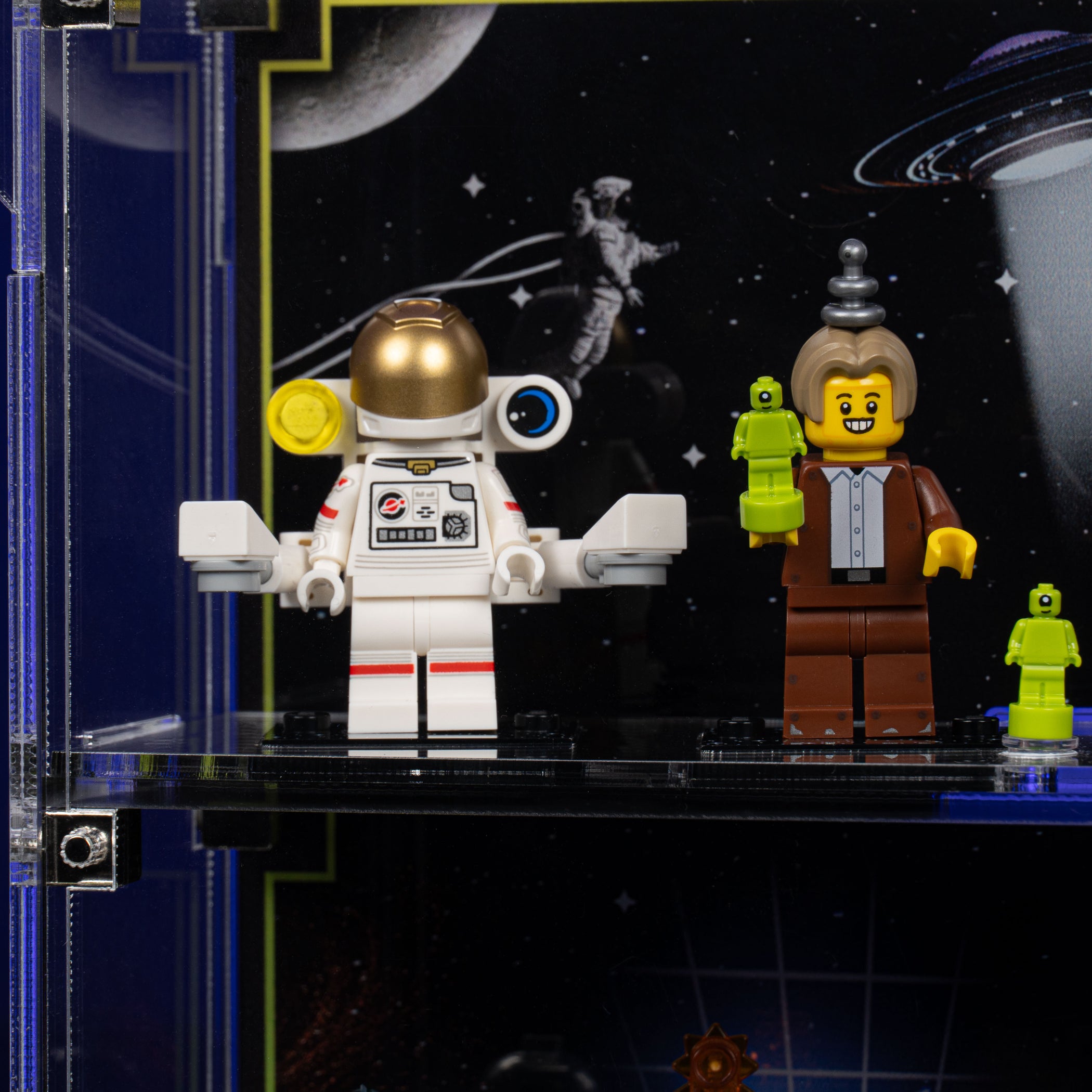 Display Case for LEGO Space Minifigures Series 26 71046 — Wicked Brick