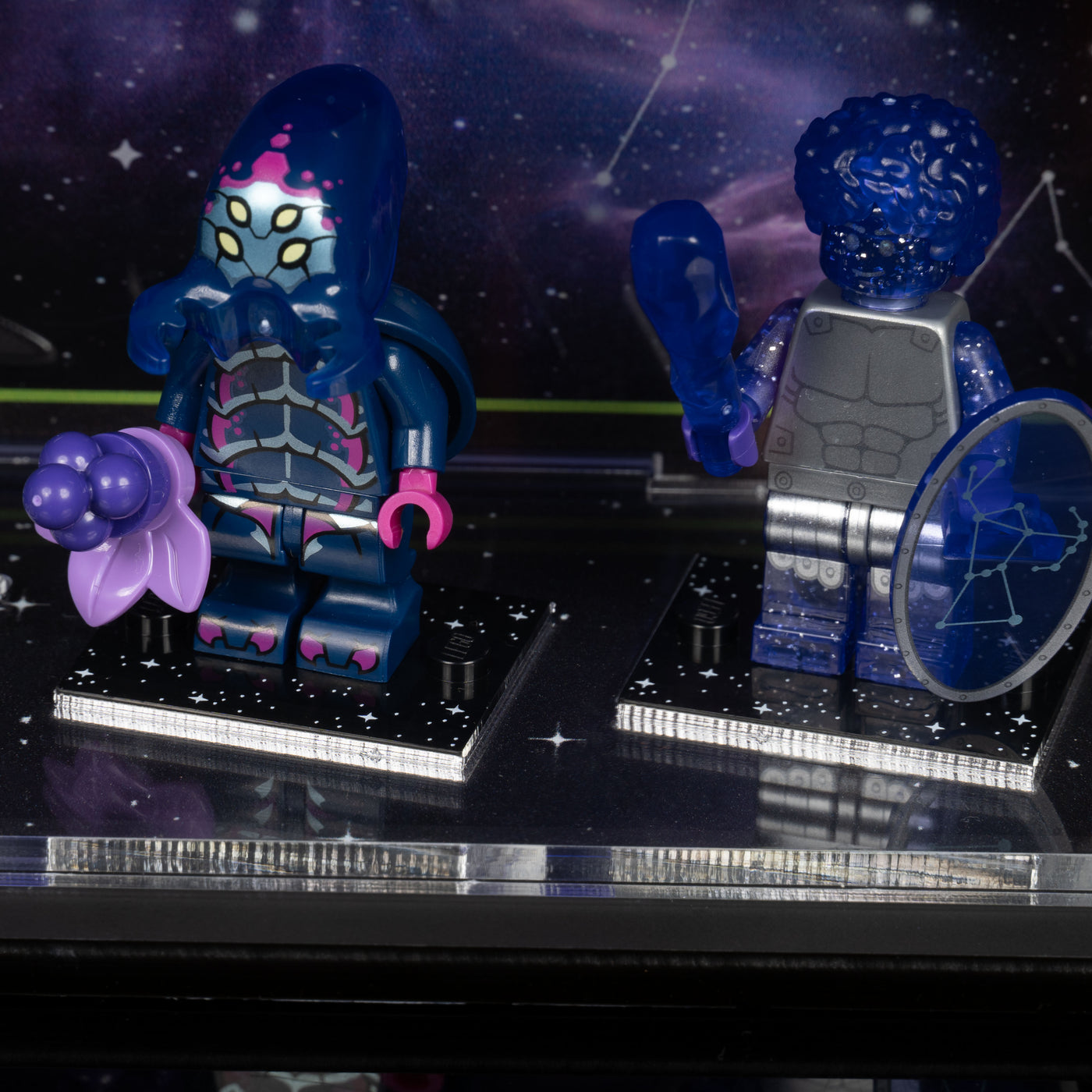 Display Case for LEGO Space Minifigures Series 26 71046 — Wicked Brick