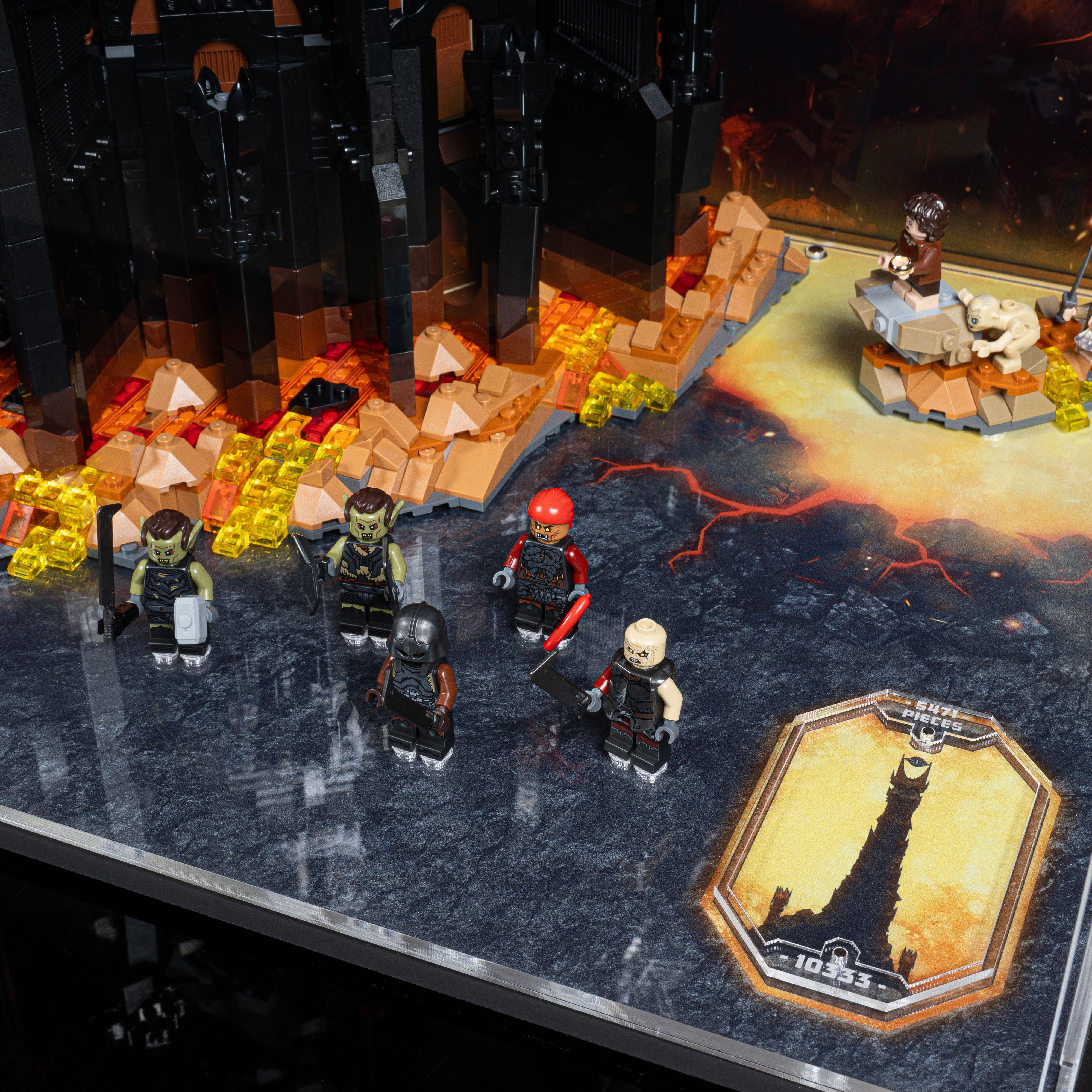 Display Case for LEGO The Lord of the Rings Barad-dûr 10333 — Wicked Brick