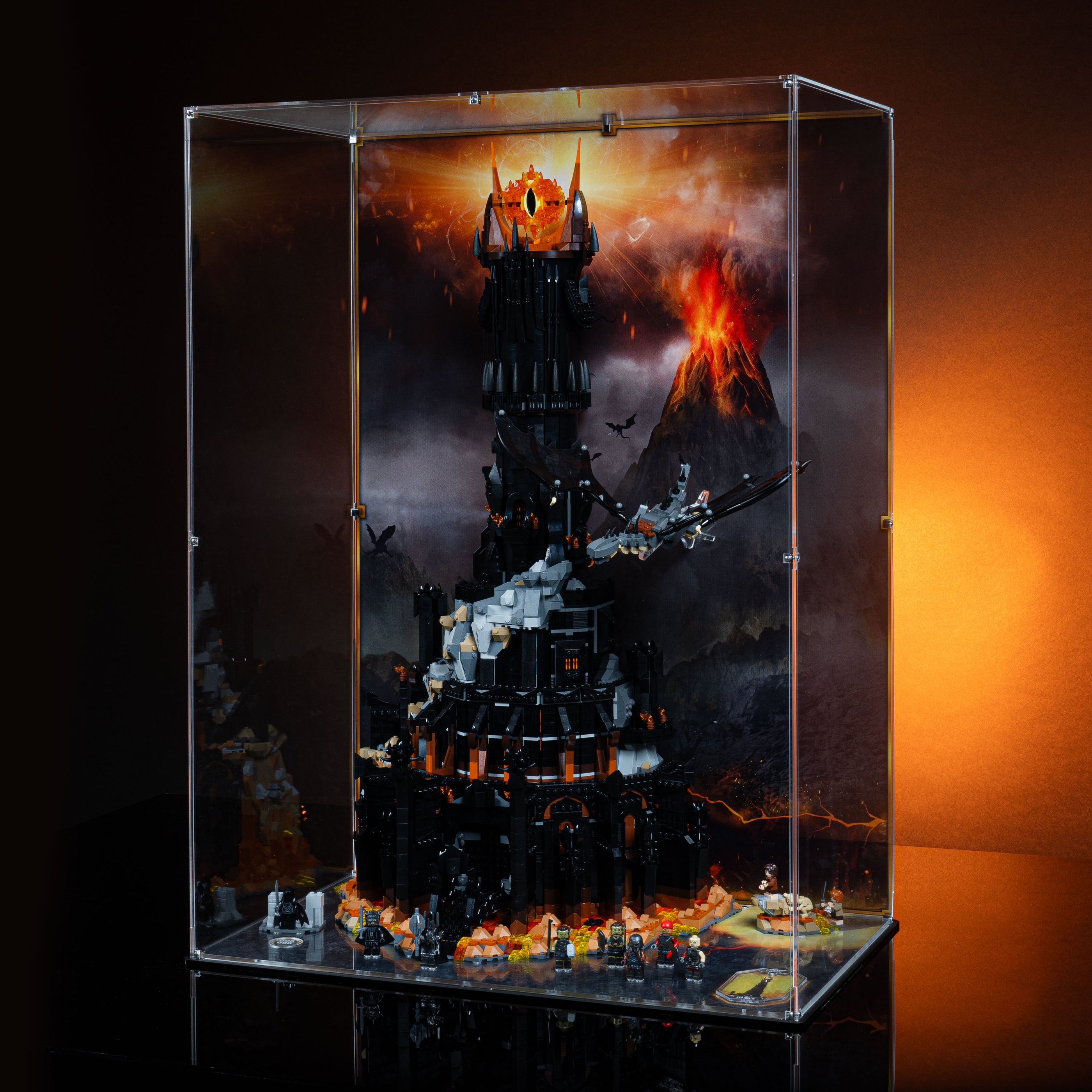 Display Case for LEGO The Lord of the Rings Barad-dûr 10333 & 40693 ...
