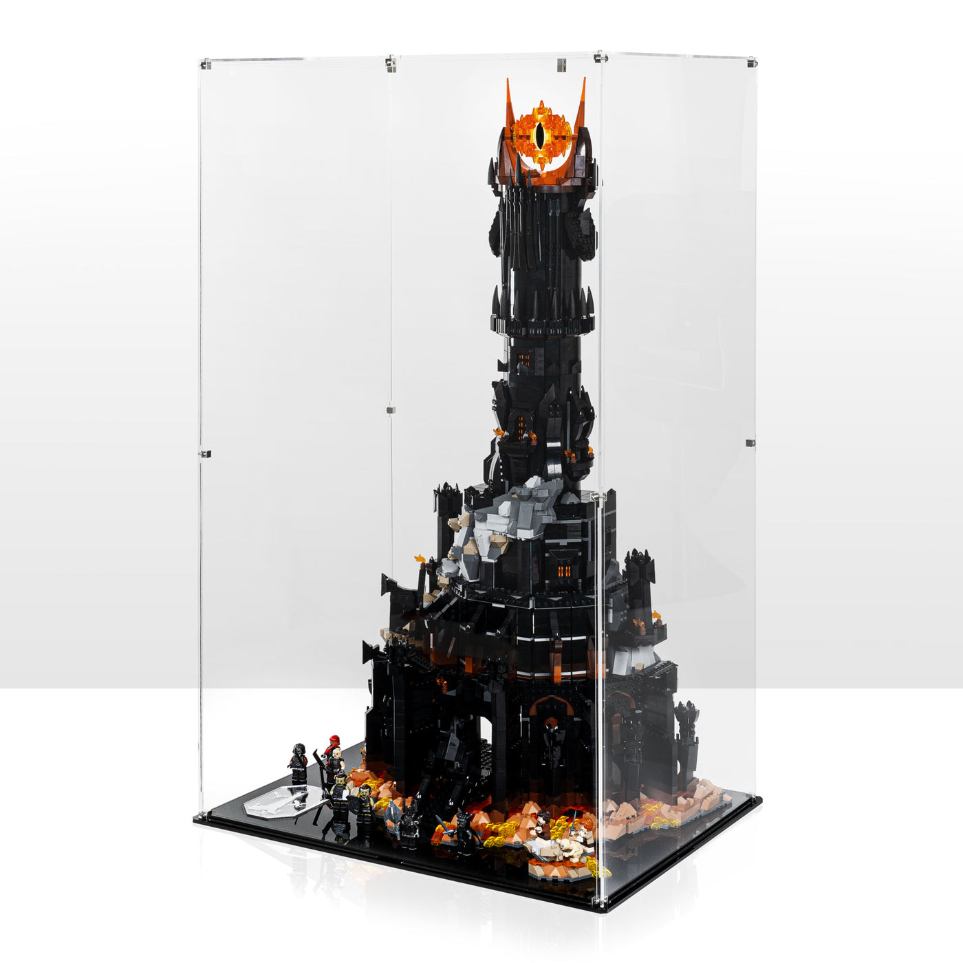 Display Case for LEGO The Lord of the Rings Barad-dûr 10333 — Wicked Brick