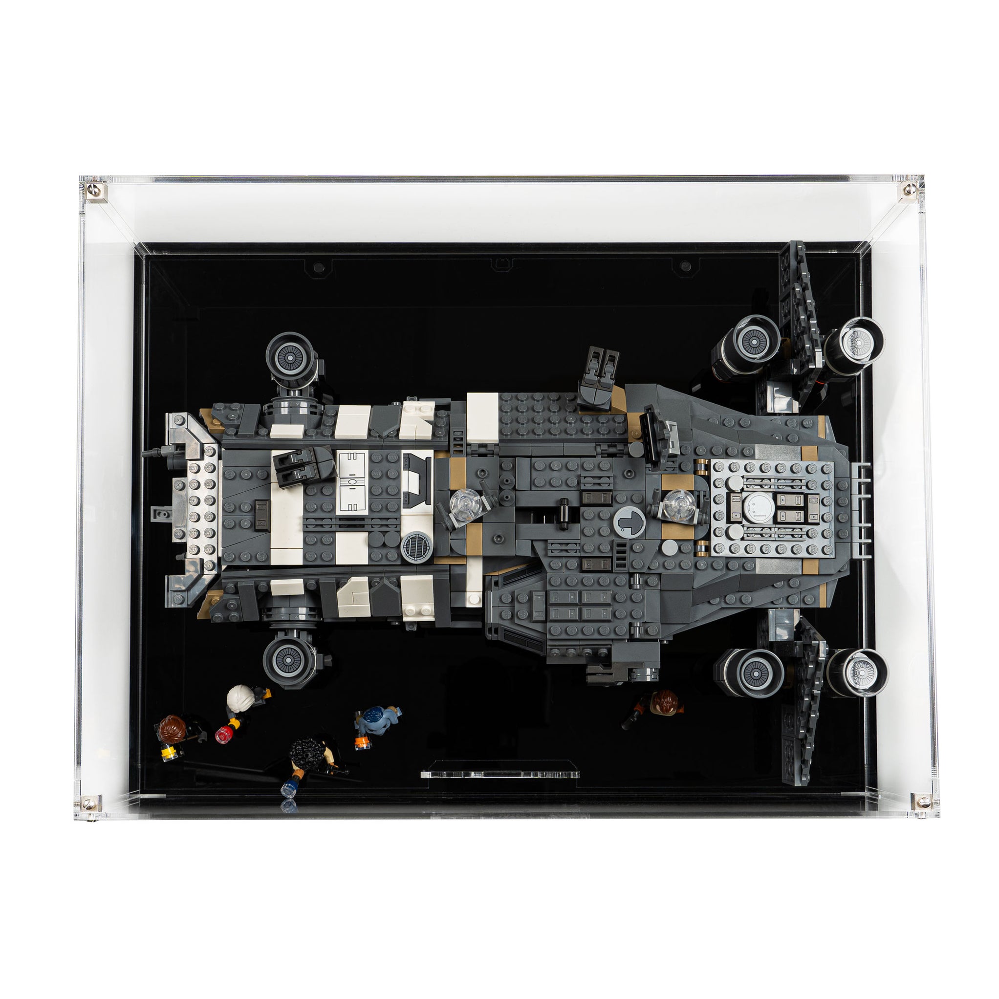 Display Case for LEGO Star Wars The Onyx Cinder 75374 — Wicked Brick