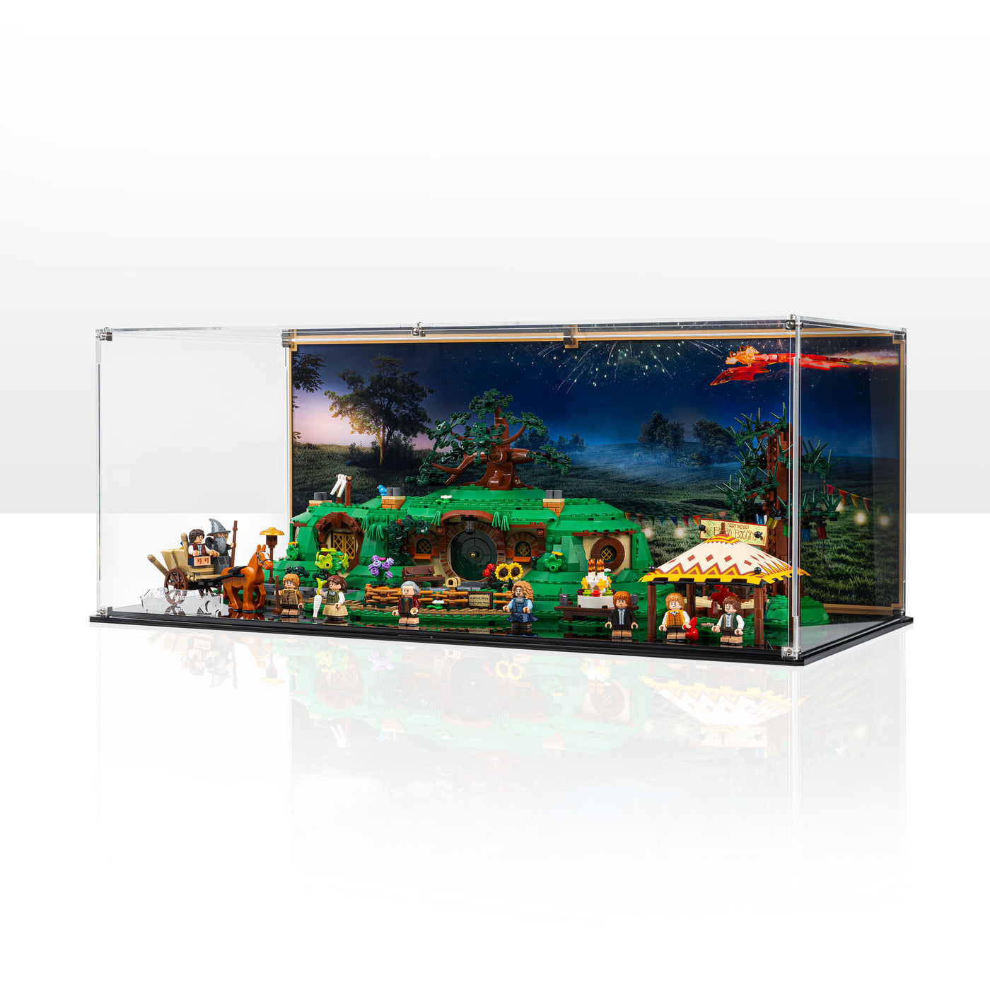 Display Case for LEGO® Icons: Lord of the Rings The Shire™ (10354 ...