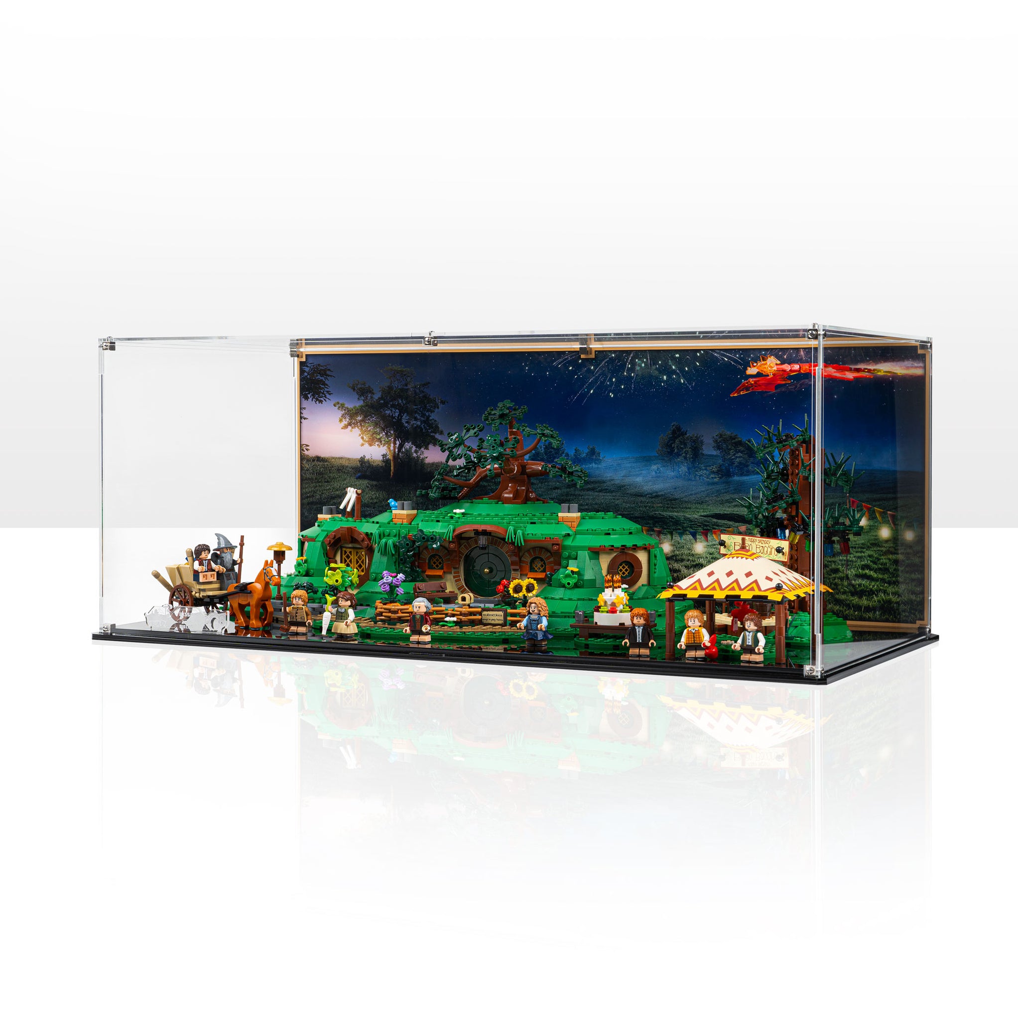 Display Case for LEGO® Icons: Lord of the Rings The Shire™ (10354 ...