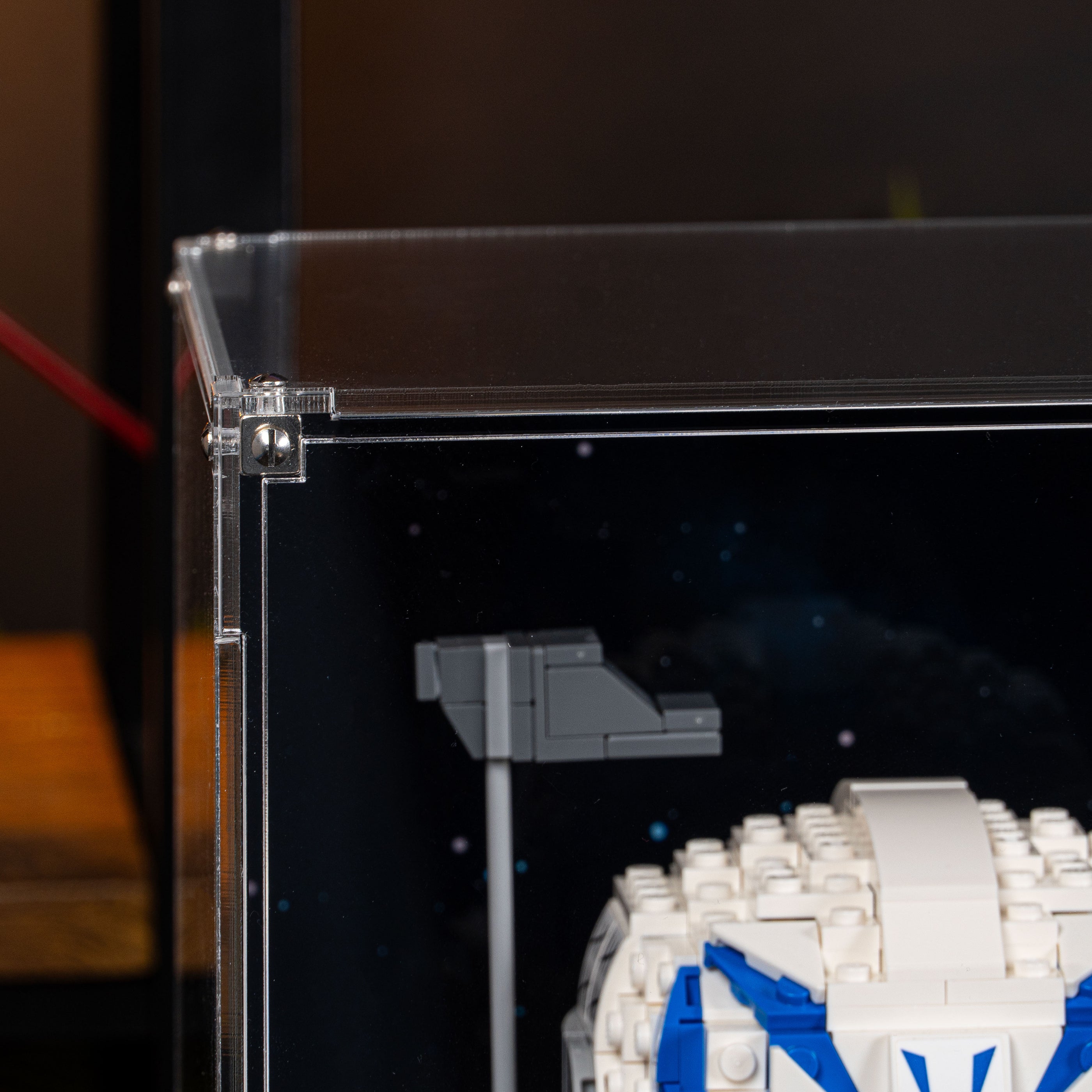 Star Wars™ Themed Display Case for Five LEGO® Helmets — Wicked Brick