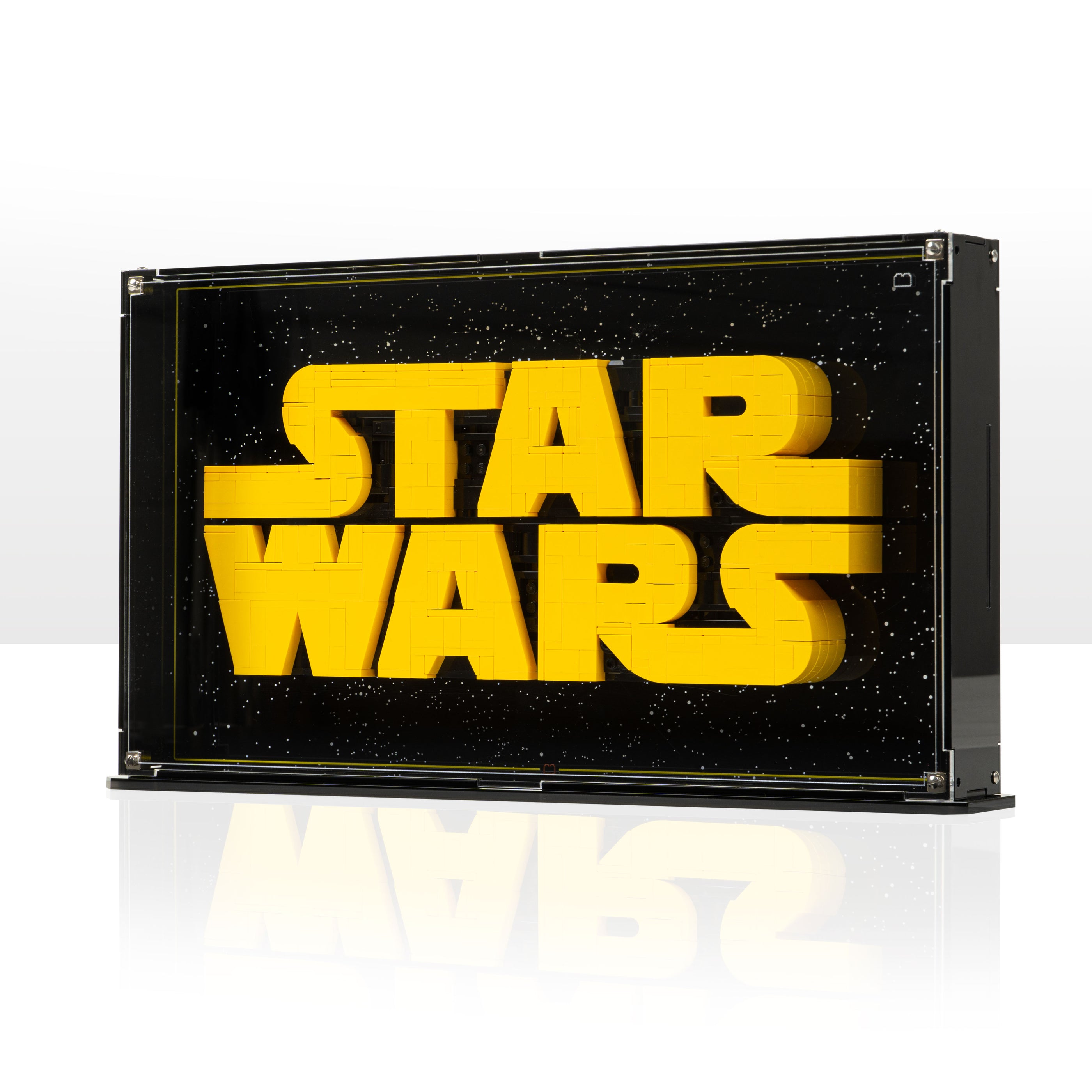 Display Case for LEGO Star Wars Brick-Built Star Wars Logo 75407 ...