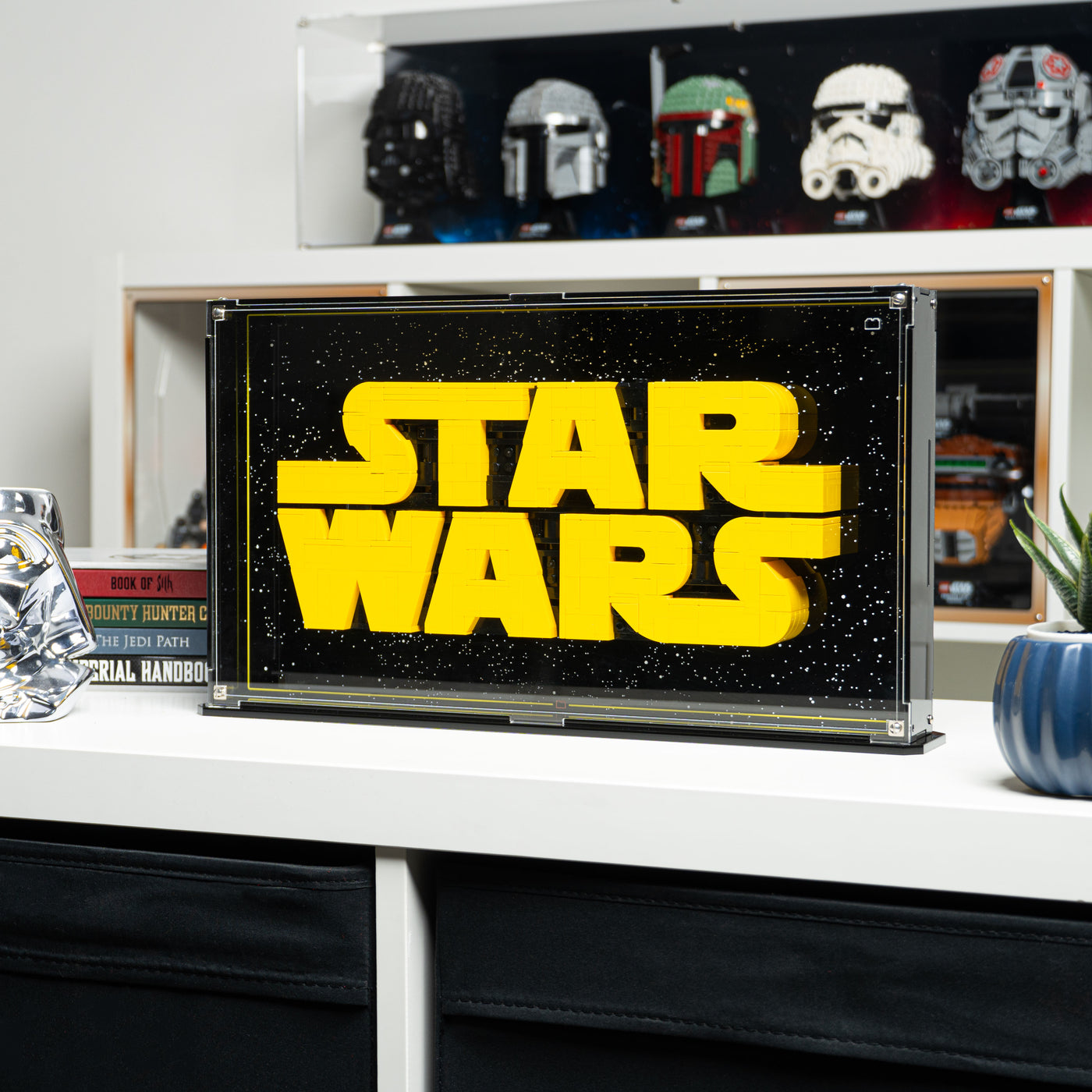 Display Case for LEGO Star Wars Brick-Built Star Wars Logo 75407 ...