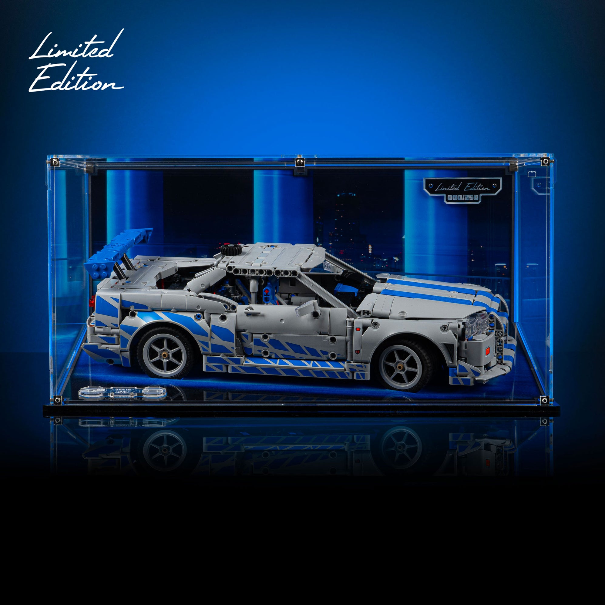 Display Case for LEGO 2 Fast 2 Furious Nissan Skyline GT-R R34 42210 ...