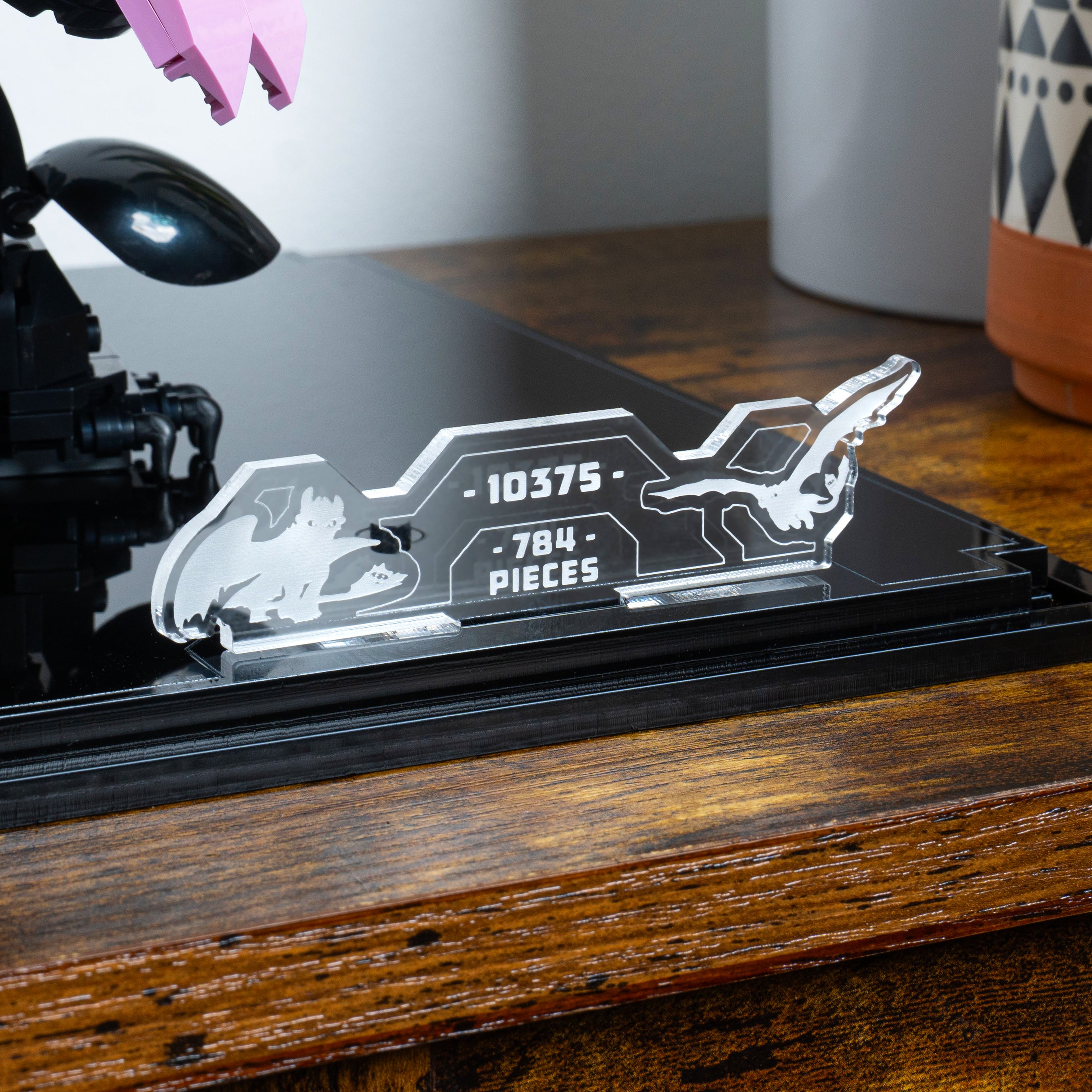 Display Case for LEGO Icons How To Train Your Dragon - Toothless 10375 ...