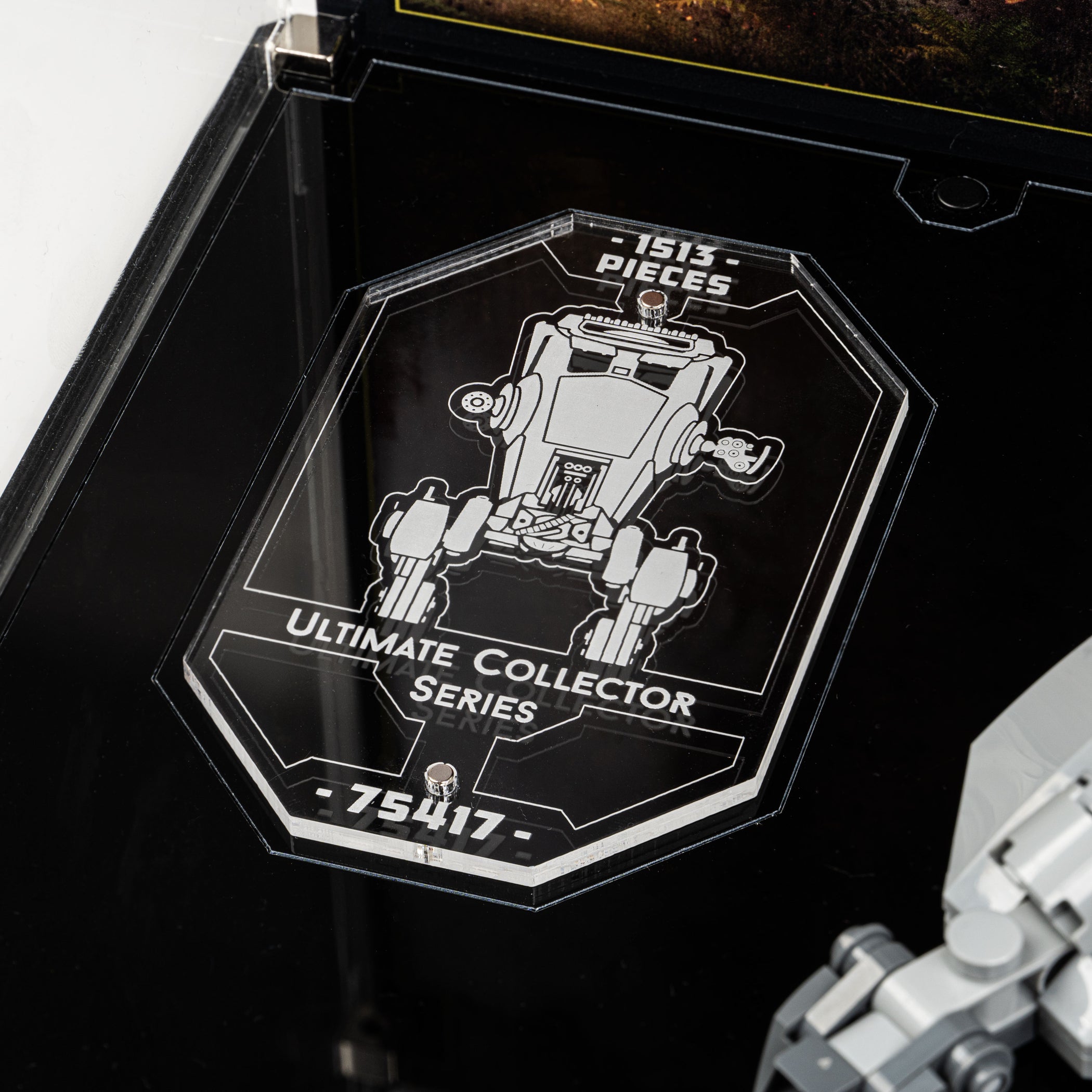 Display Case for LEGO Star Wars UCS AT-ST Walker 75417 — Wicked Brick