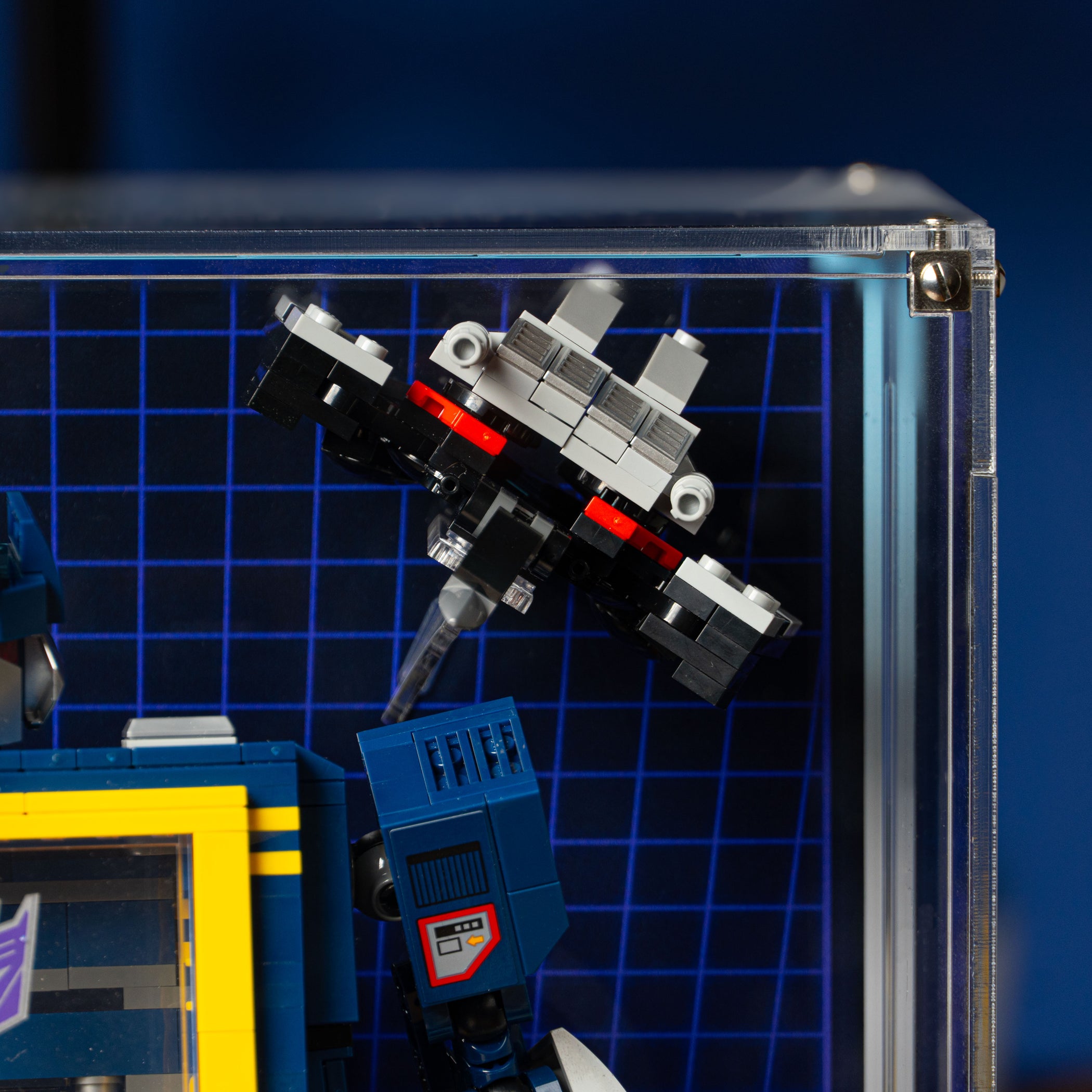 Display Case for LEGO Icons Transformers Soundwave 10358 — Wicked Brick