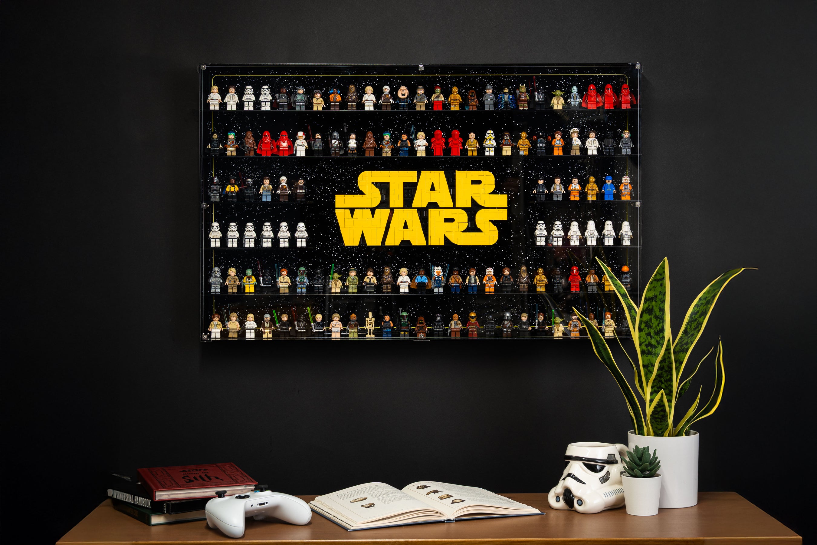 Display Case for LEGO Star Wars Brick-Built Star Wars Logo & 124 ...