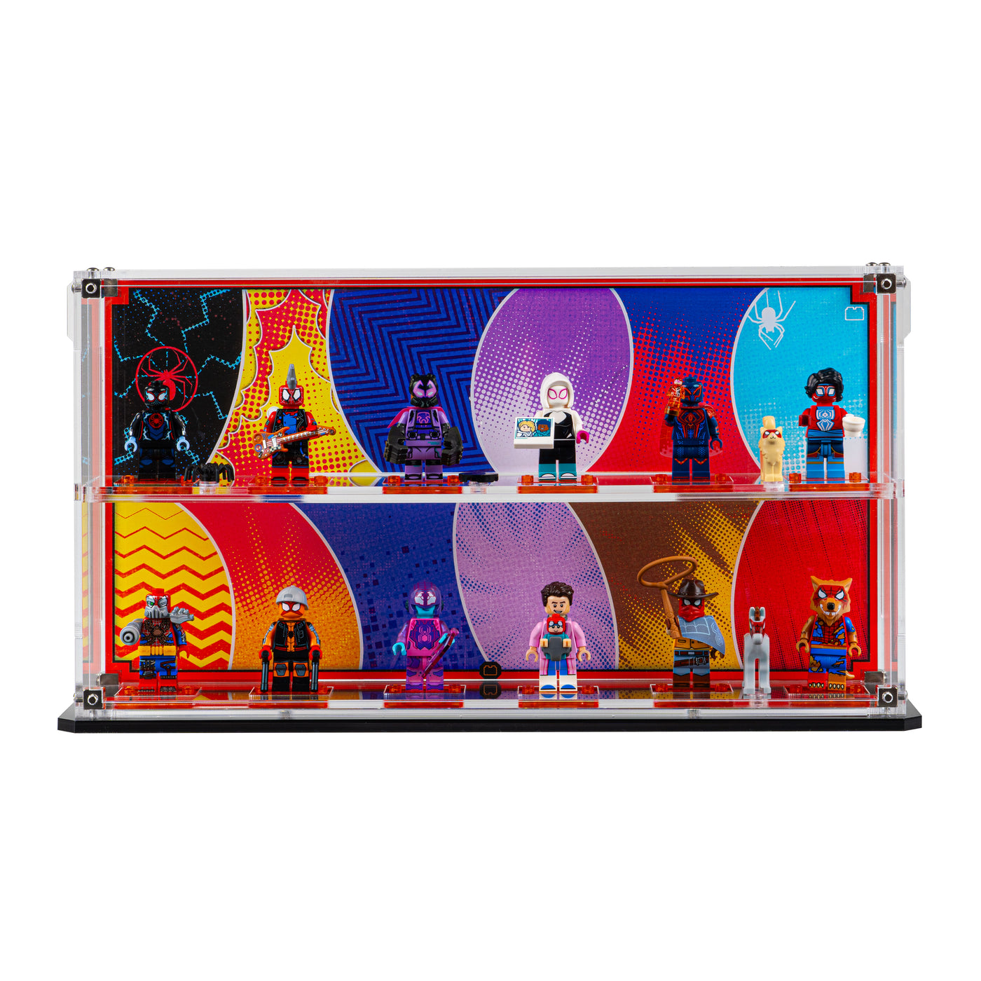 Display Case for LEGO Spider-Man Spider-Verse Minifigures 71050 ...