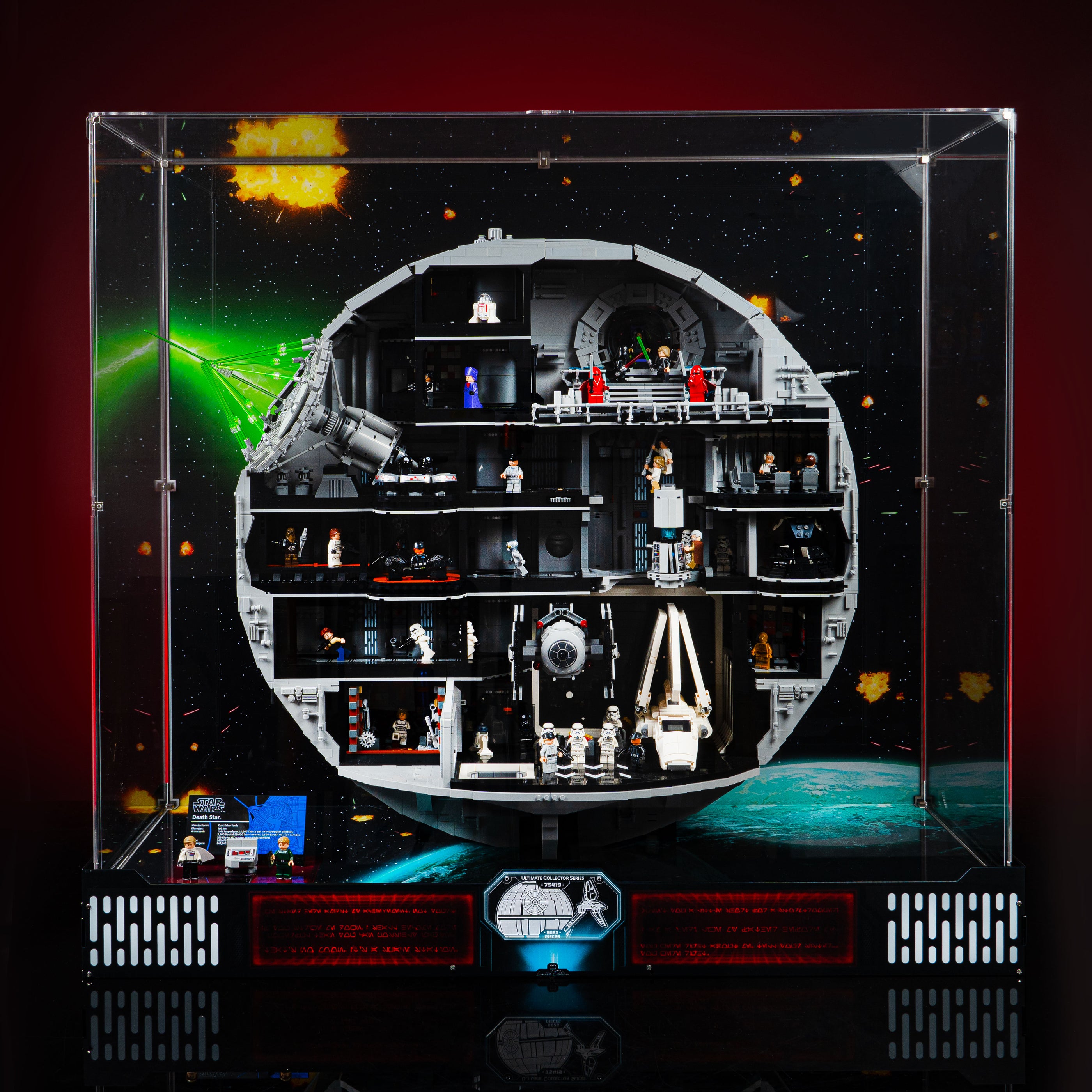 Limited Edition Display Case for LEGO® Star Wars™ Death Star™ (75419 ...