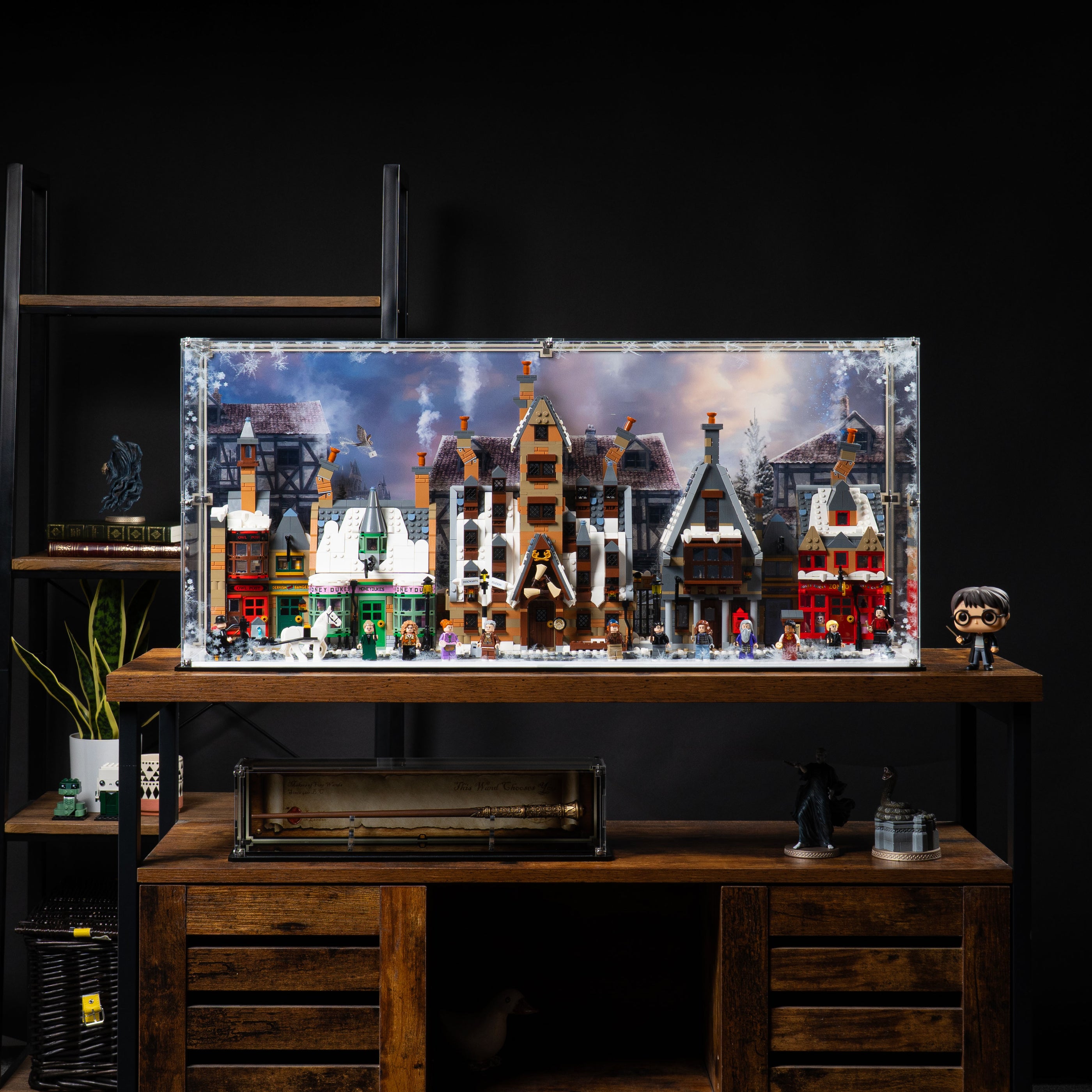 Display Case for LEGO Harry Potter Hogsmeade Village 76457 — Wicked Brick