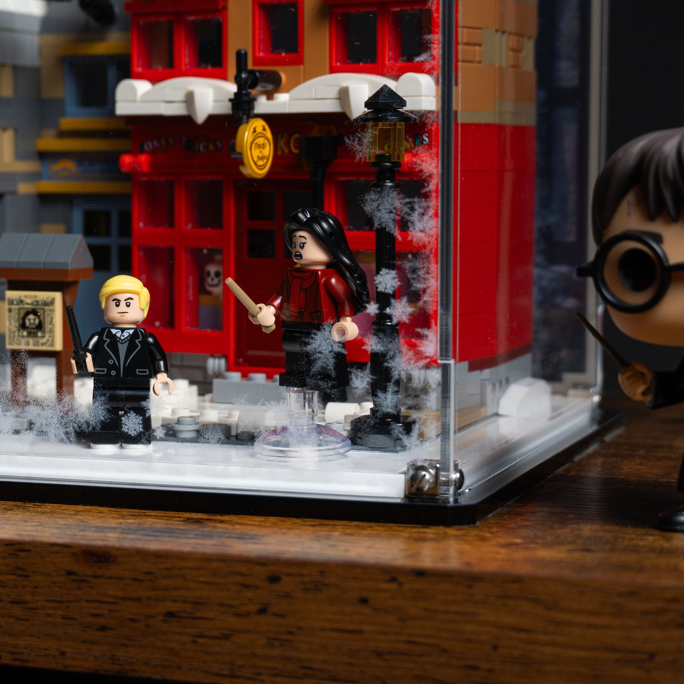 Display Case for LEGO Harry Potter Hogsmeade Village 76457 — Wicked Brick