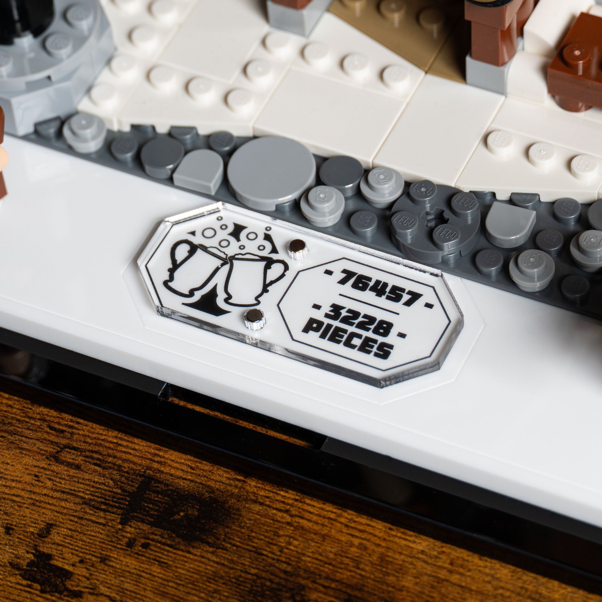 Display Case for LEGO Harry Potter Hogsmeade Village 76457 — Wicked Brick