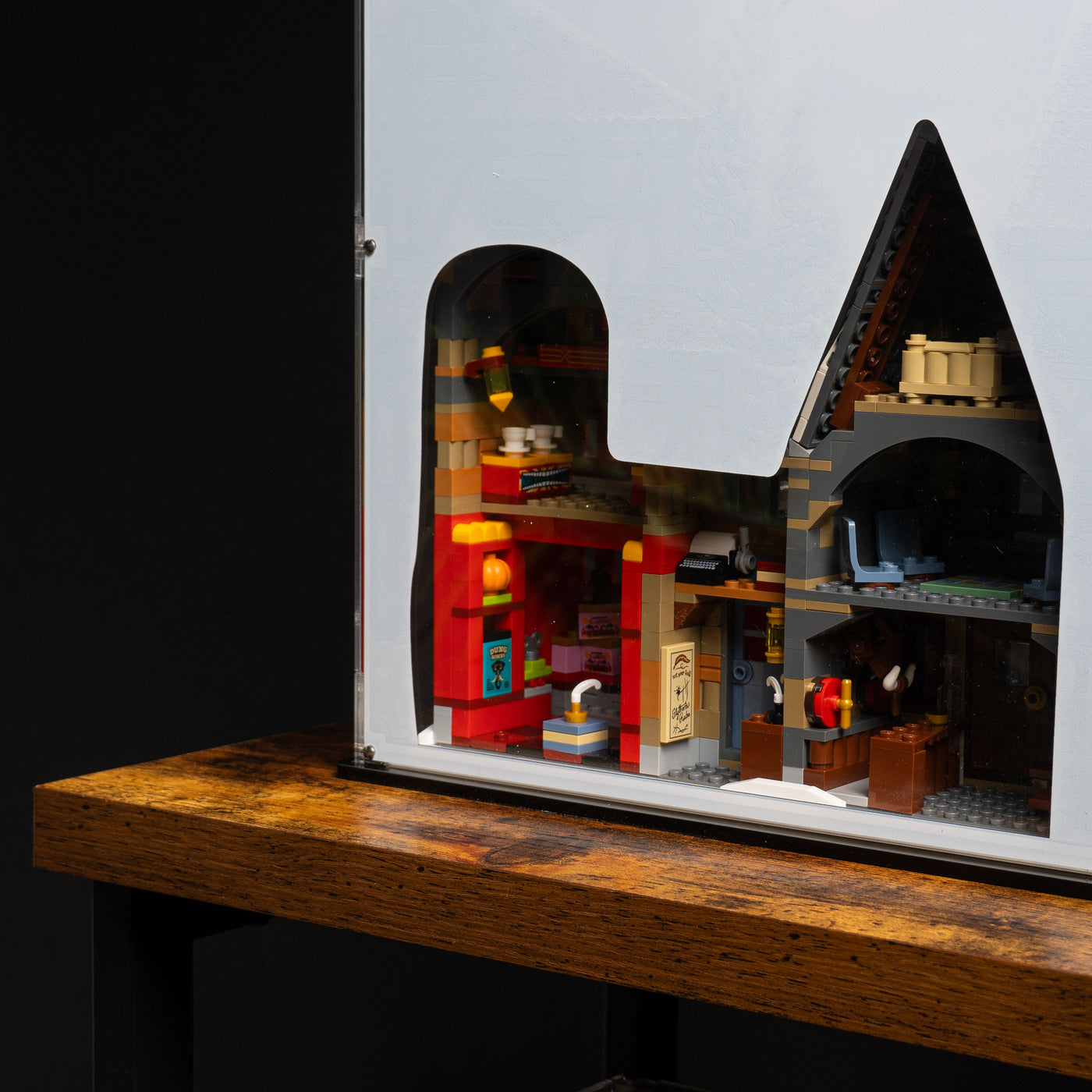 Display Case for LEGO Harry Potter Hogsmeade Village 76457 — Wicked Brick