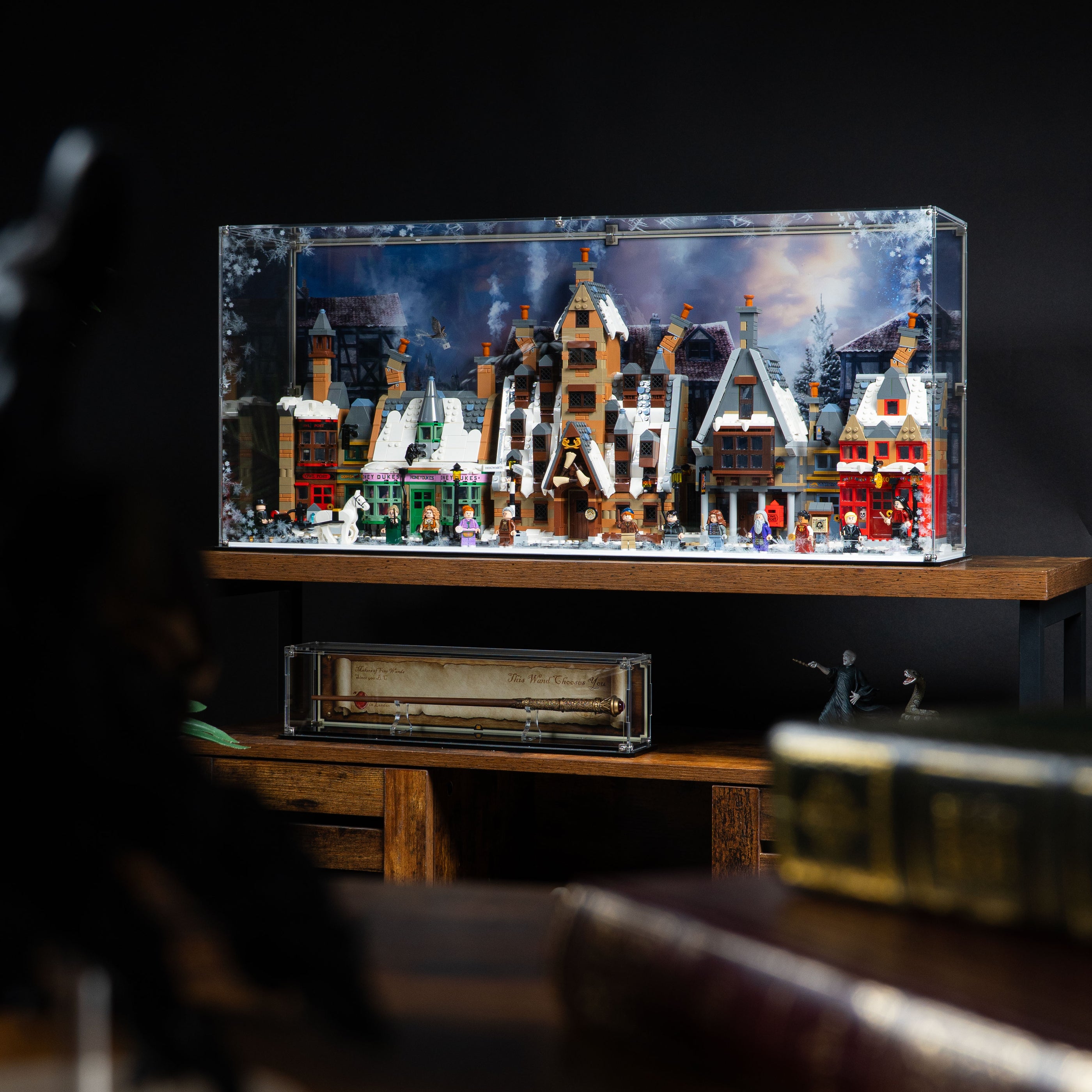 Display Case for LEGO Harry Potter Hogsmeade Village 76457 — Wicked Brick