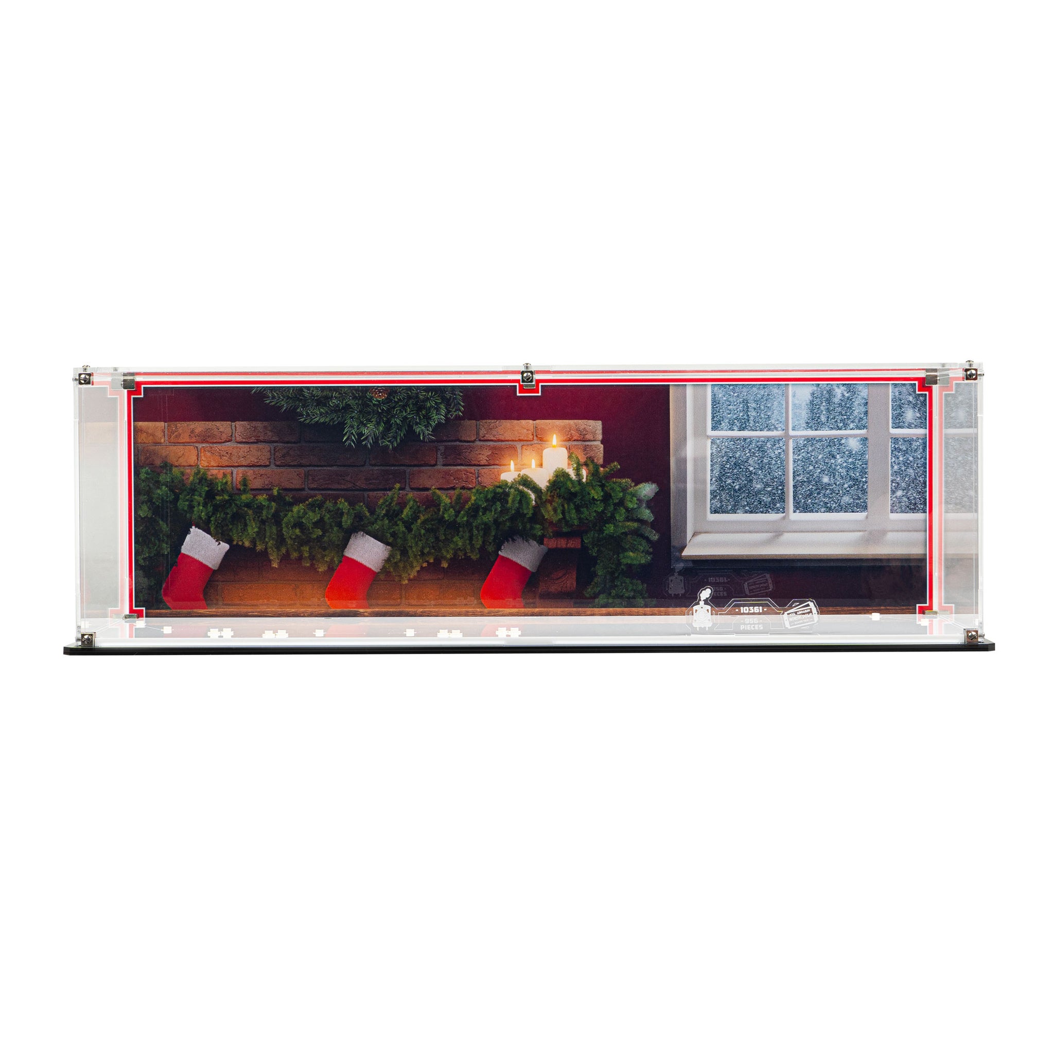 Display Case for LEGO Icons Holiday Express Train 10361 — Wicked Brick