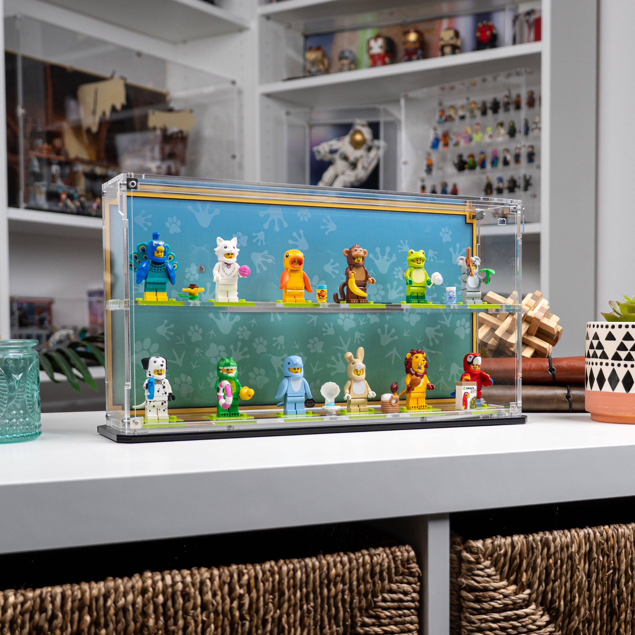 Display Case for LEGO Collectible Minifigures Animals Series 28 71051 ...