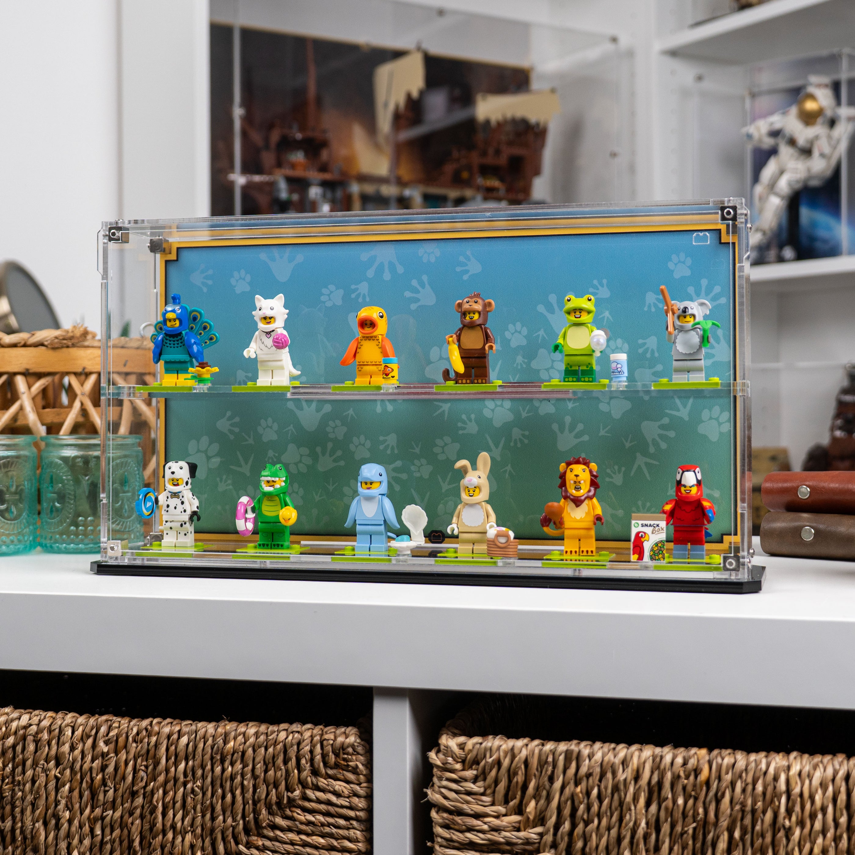 Display Case for LEGO Collectible Minifigures Animals Series 28 71051 ...
