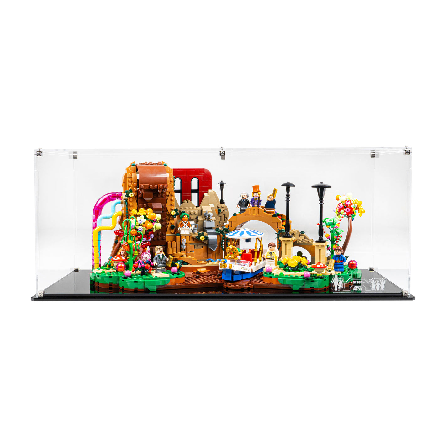 Display Case for LEGO Ideas Willy Wonka & the Chocolate Factory 21360 ...