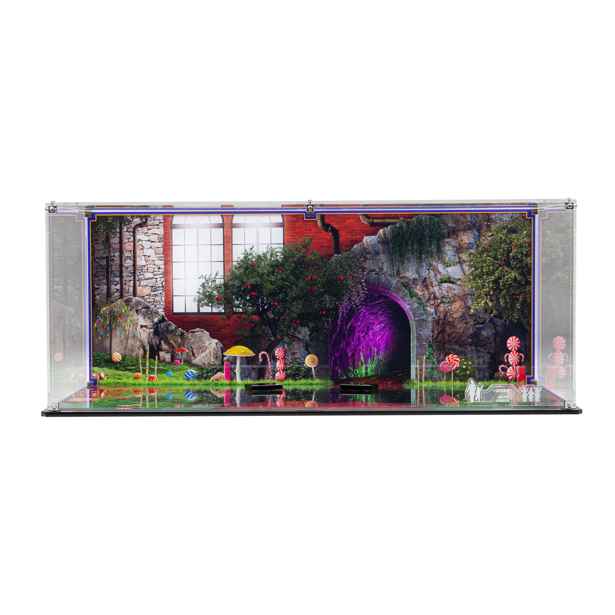 Display Case for LEGO Ideas Willy Wonka & the Chocolate Factory 21360 ...