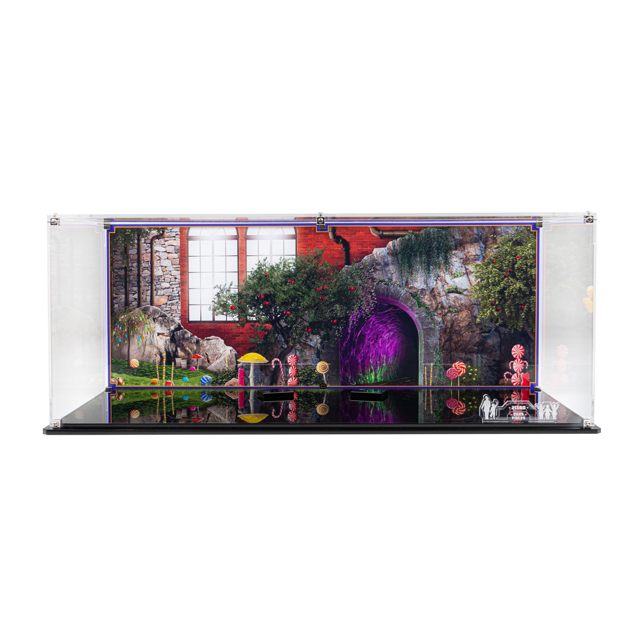 Display Case for LEGO® Ideas: Willy Wonka & the Chocolate Factory (213 ...