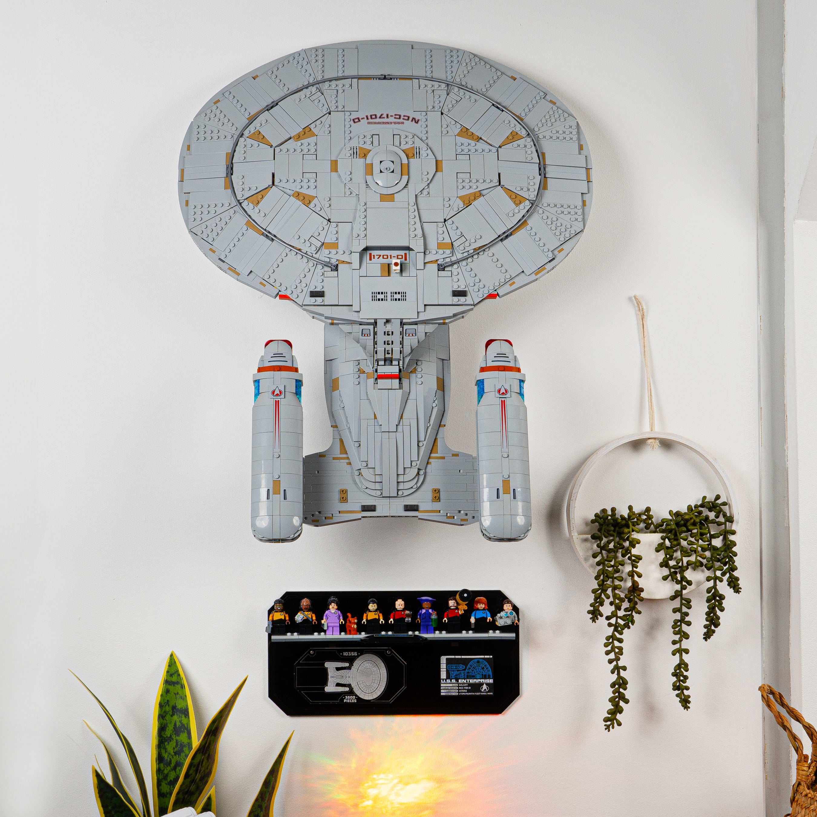 Display for LEGO Star Trek U.S.S. Enterprise NCC-1701-D 10356 — Wicked ...