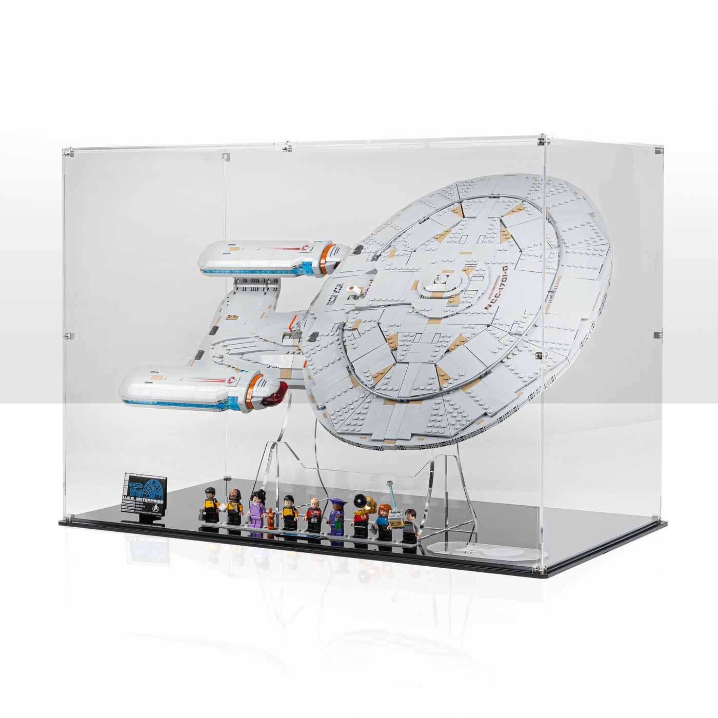 Display Case for LEGO Star Trek U.S.S. Enterprise NCC-1701-D 10356 ...
