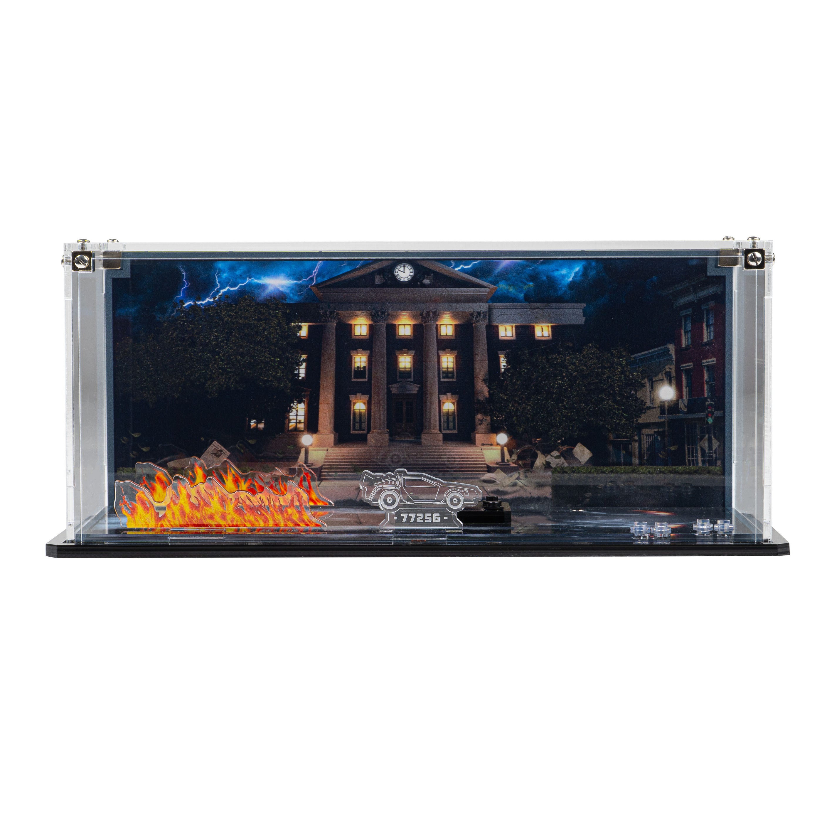 Display Case for LEGO Time Machine from Back to the Future 77256 ...