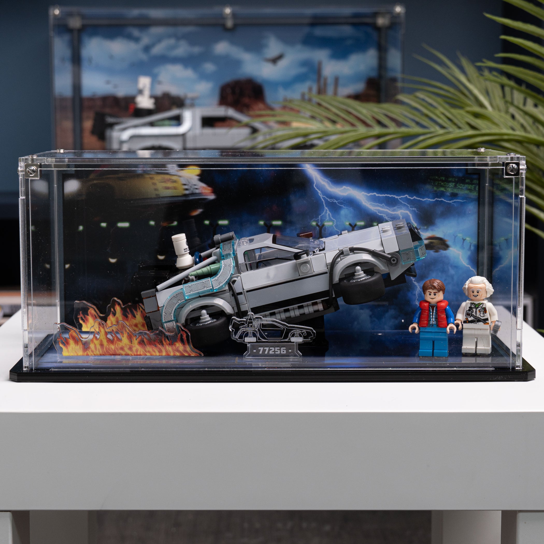Display Case for LEGO Time Machine from Back to the Future 77256 ...
