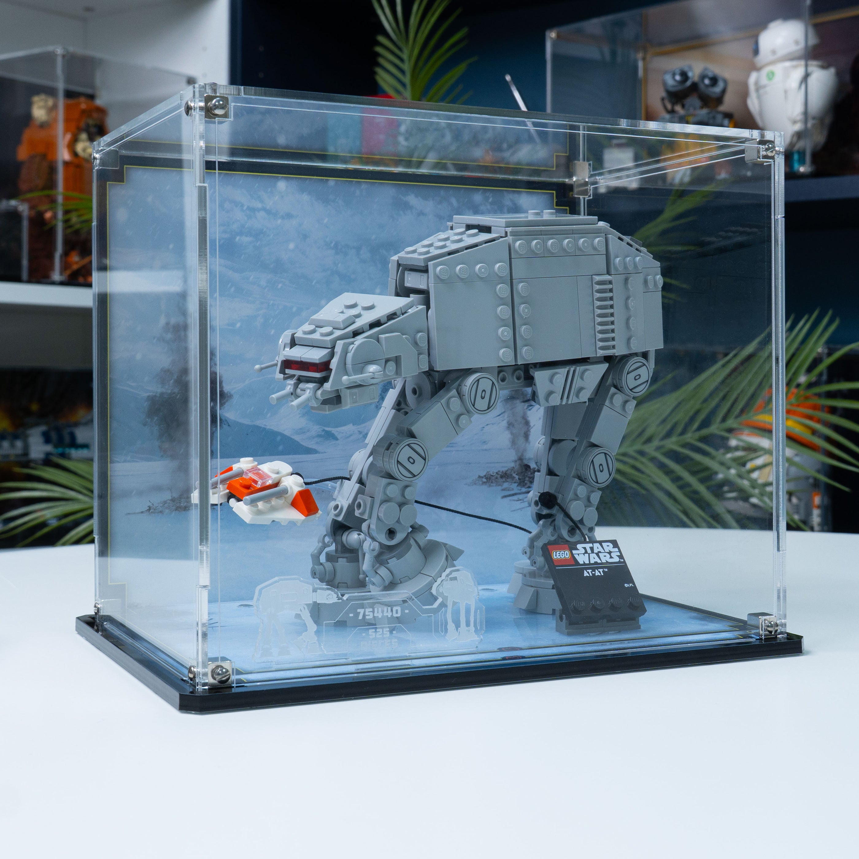 Display Case for LEGO Star Wars AT-AT 75440 — Wicked Brick