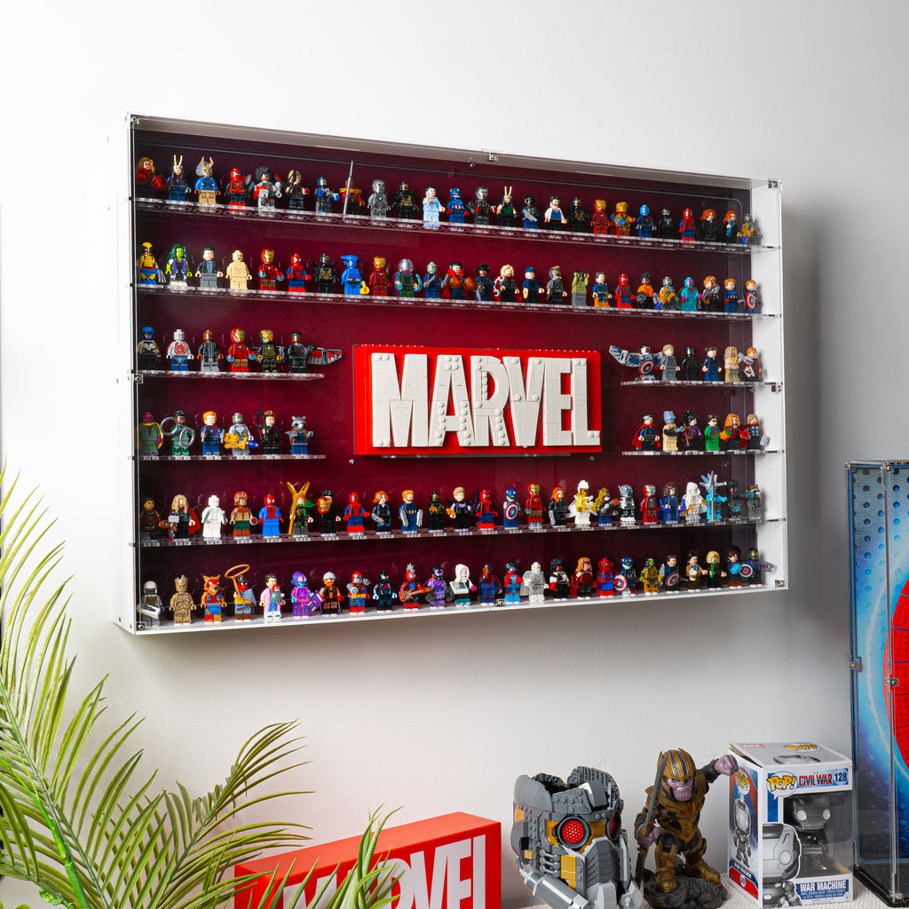 LEGO® Marvel Display Cases & Stands | Wicked Brick