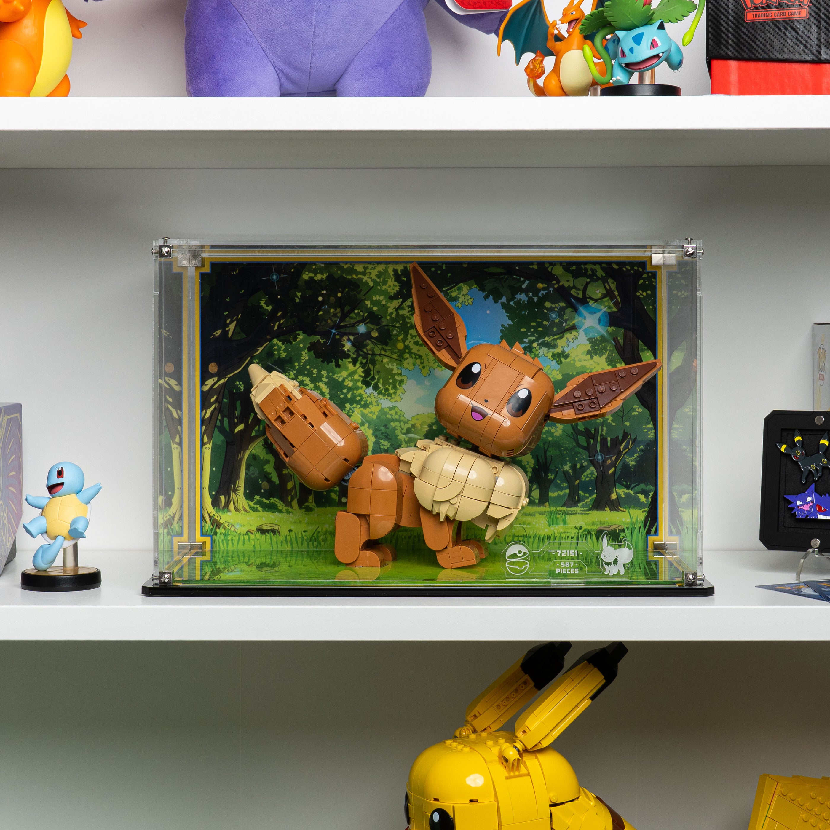 Display Case for LEGO Pokémon Eevee 72151 — Wicked Brick
