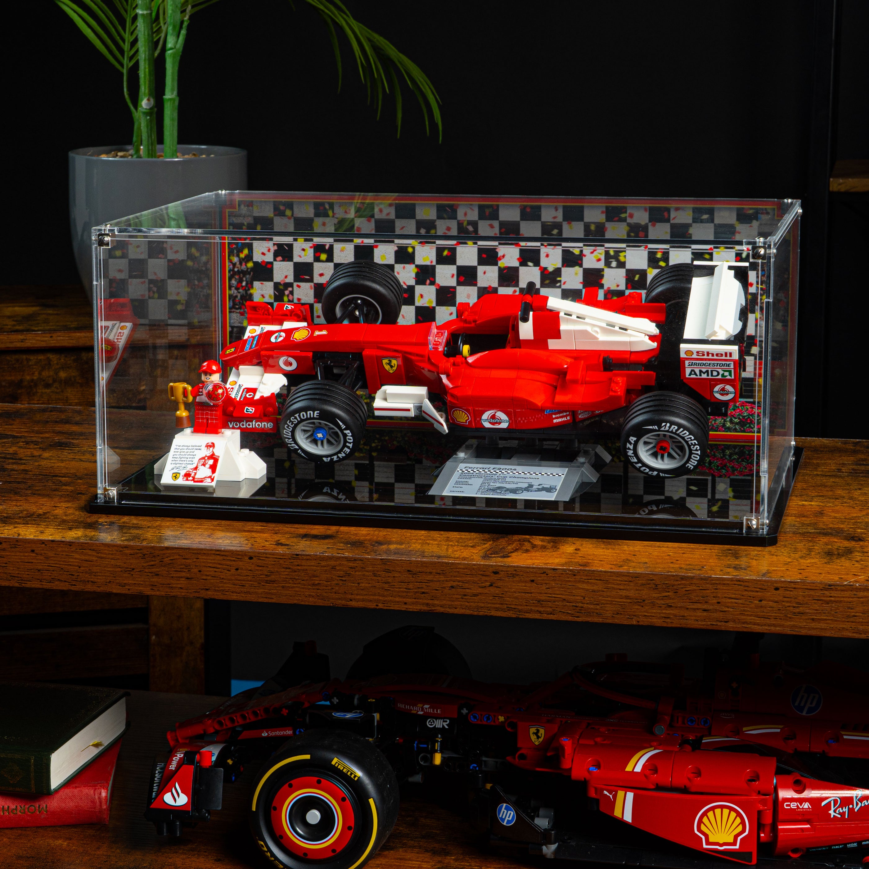 Display Case for LEGO Icons Ferrari F2004 & Michael Schumacher 11375 ...